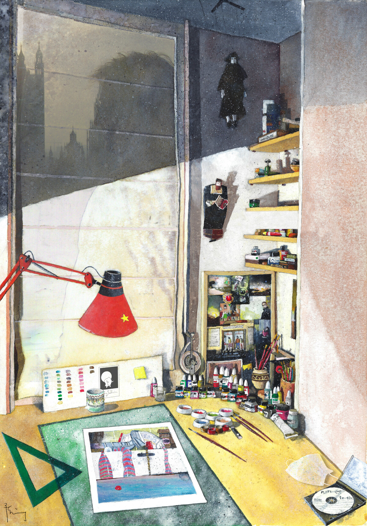 ArtStation - Painter's studio 2