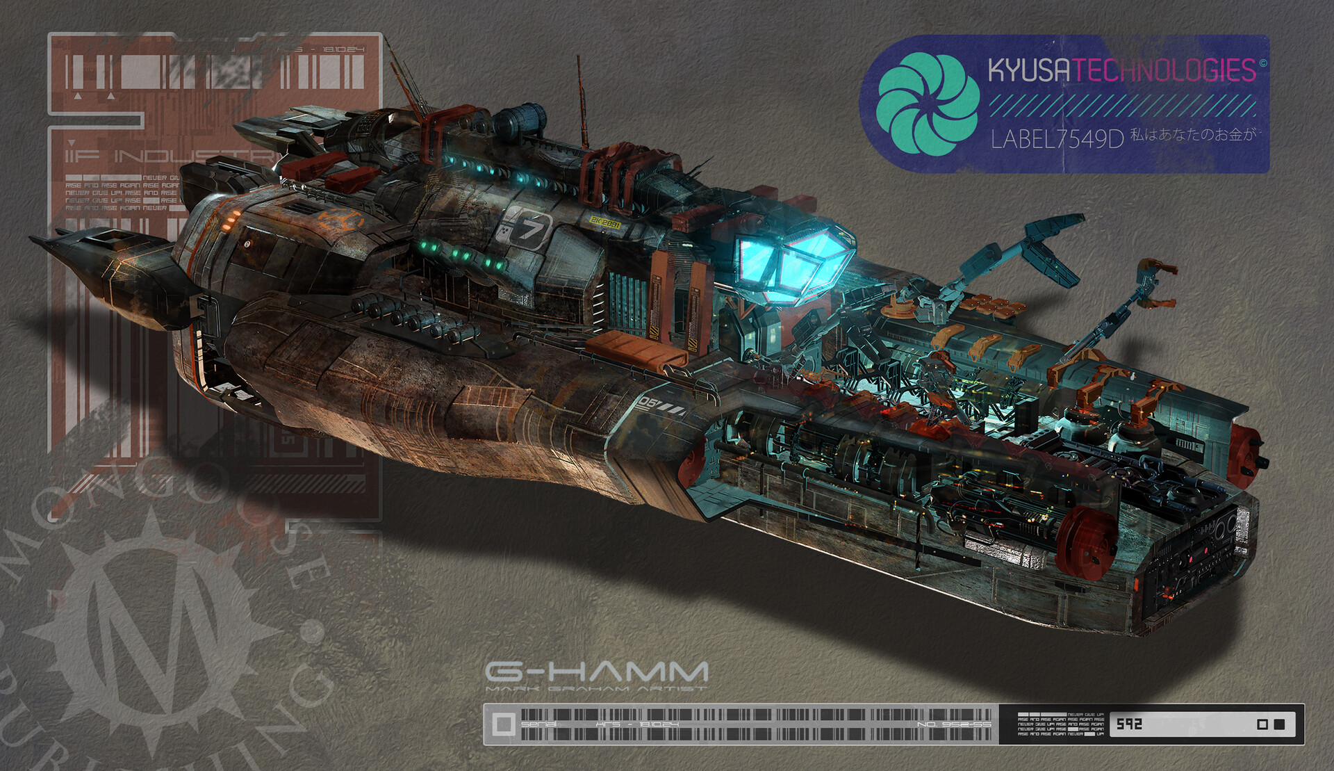 ArtStation - Spaceships for 2300AD!