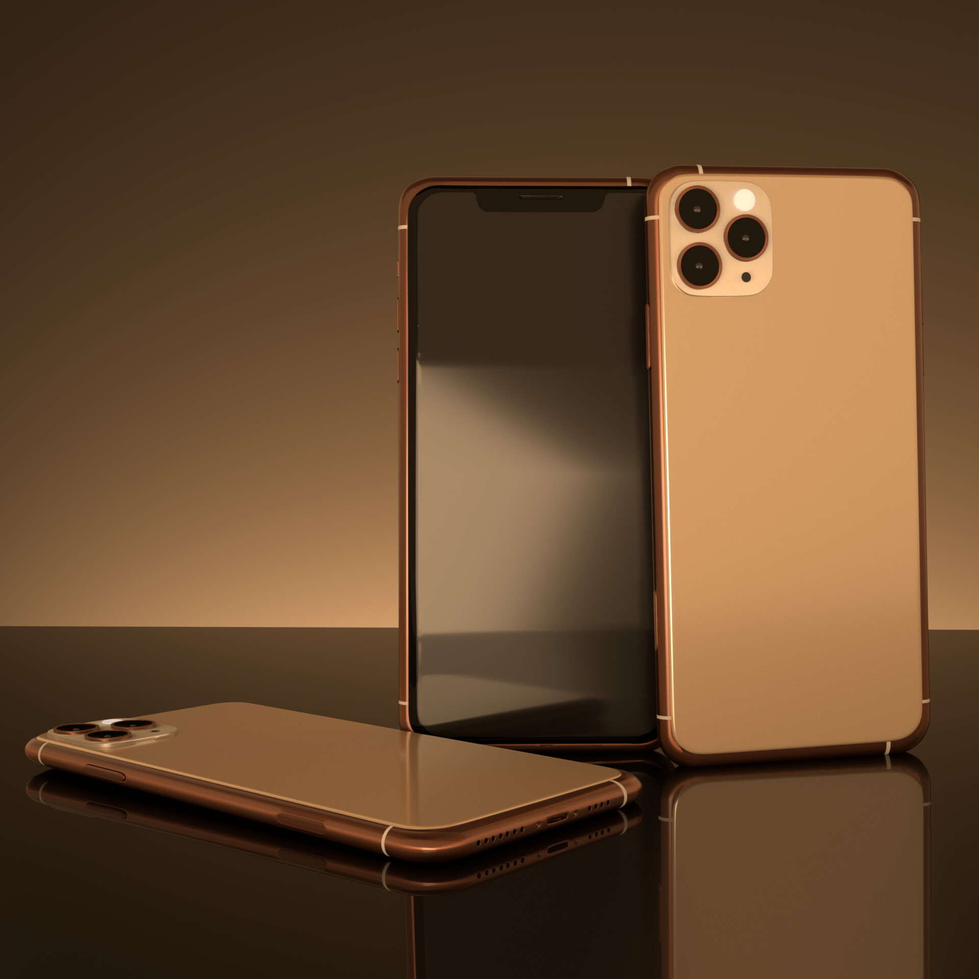 ArtStation - Iphone 11 Pro Max | Modelling exercise