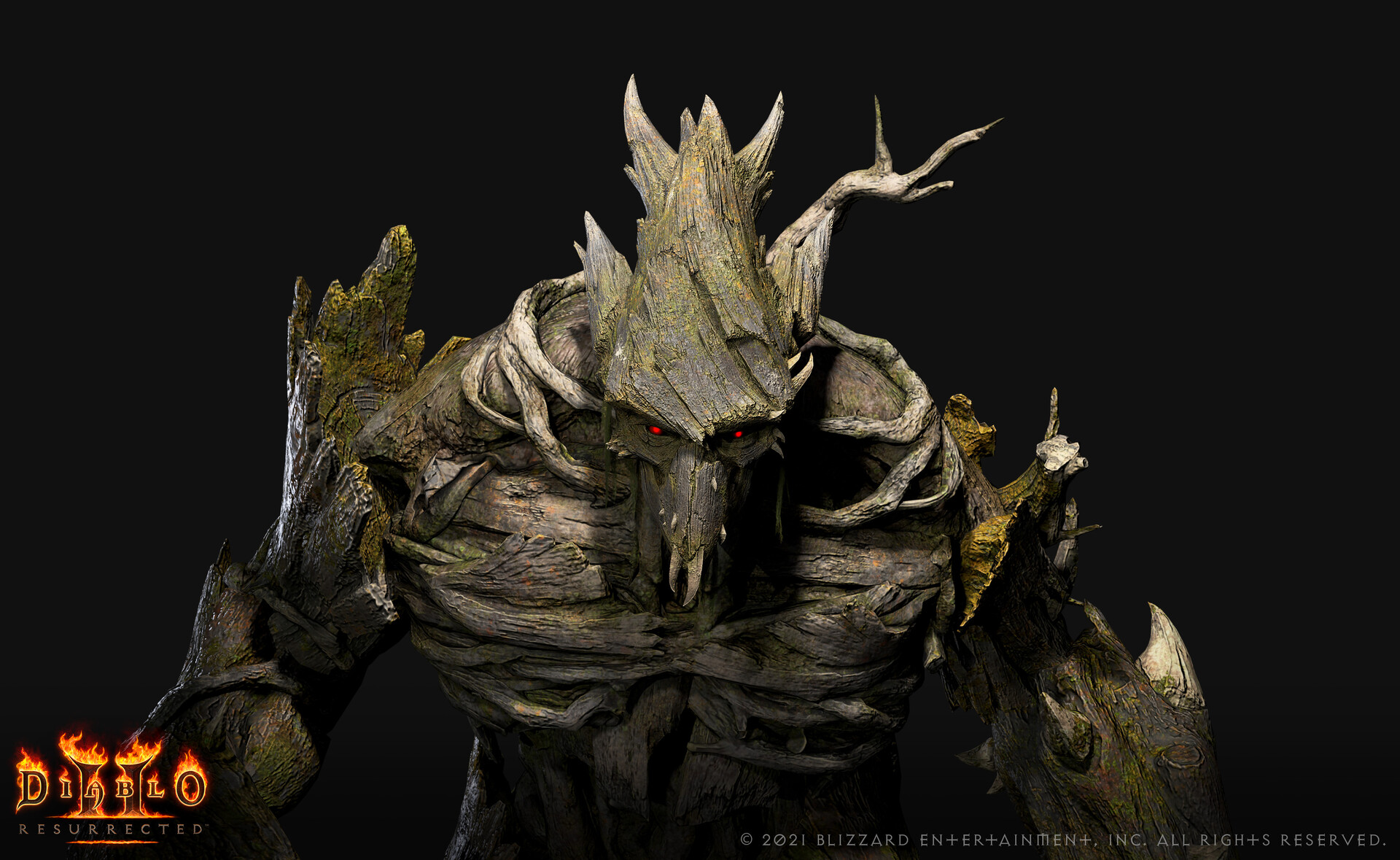 Adrienne Lange - Thorned Hulk Head Variants - Diablo II: Resurrected