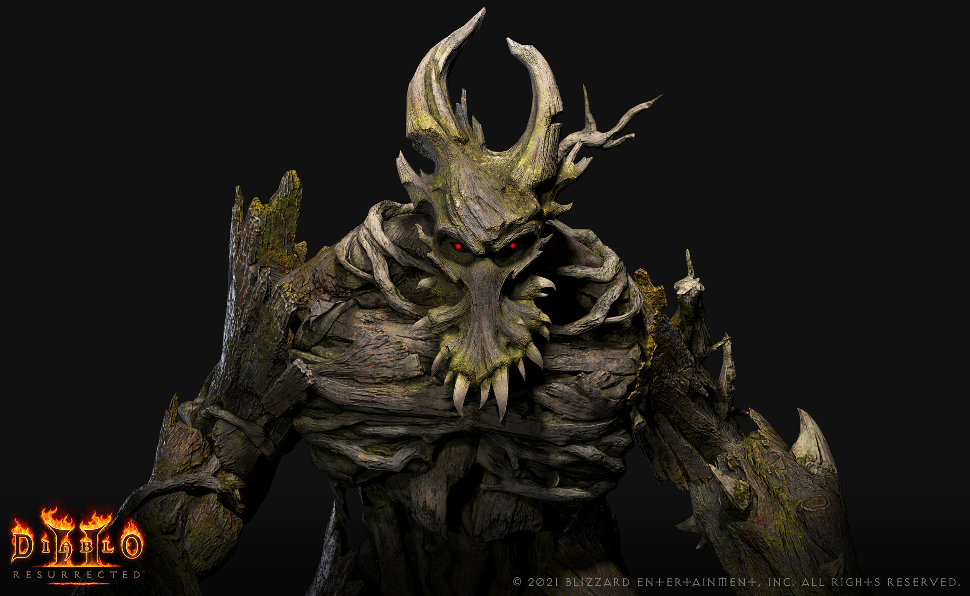 Adrienne Lange - Thorned Hulk Head Variants - Diablo II: Resurrected