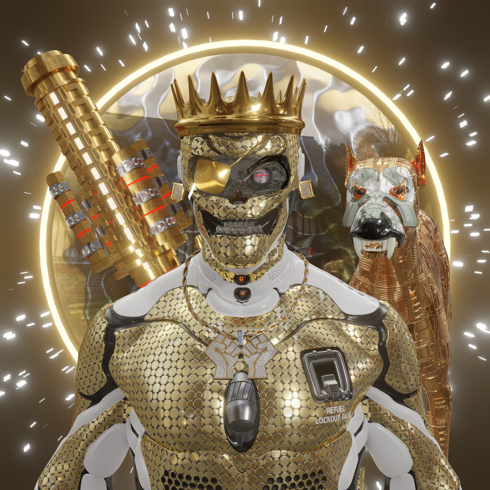 ArtStation - Diamond Boyz Army NFT project