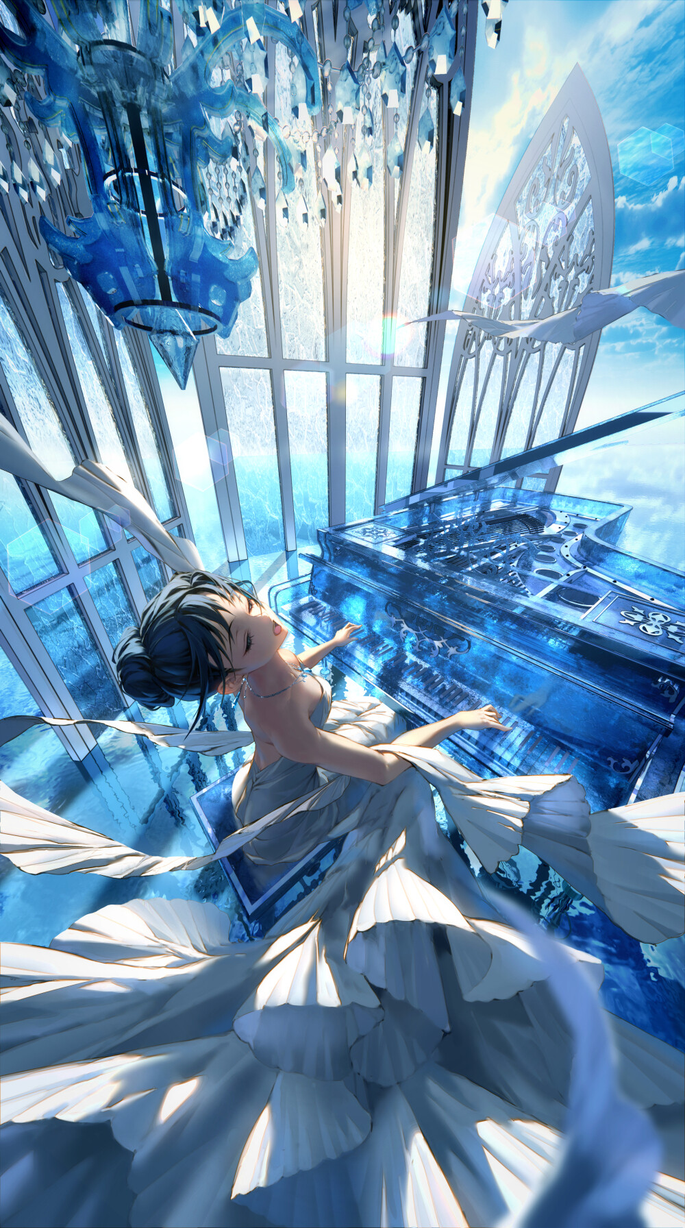 ArtStation - Water Piano Solo