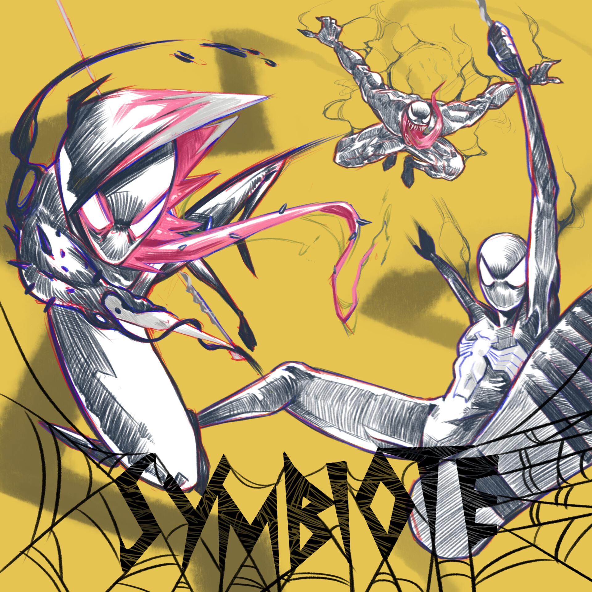 ArtStation - Symbiote gang