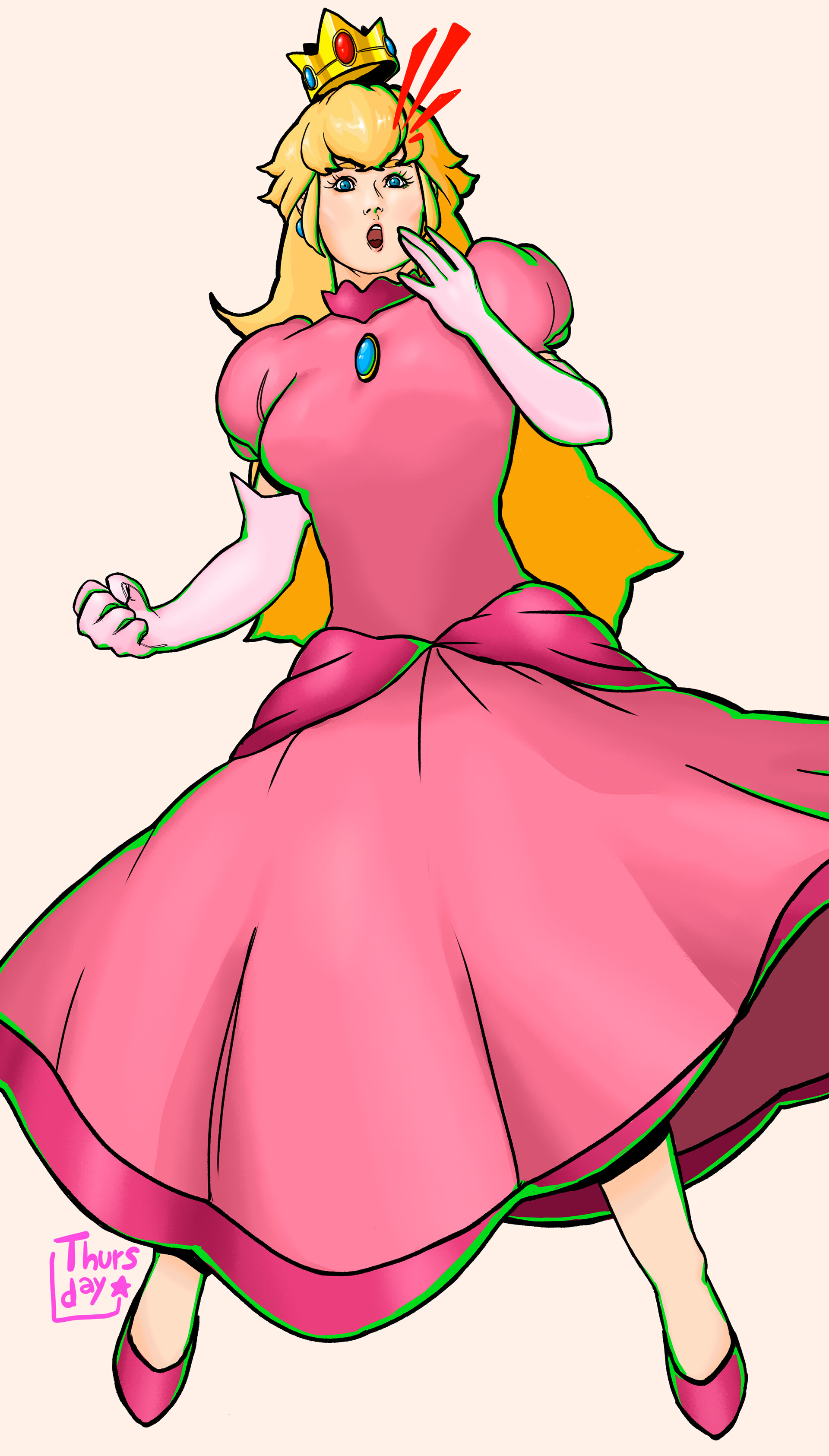 ArtStation - Princess Peach