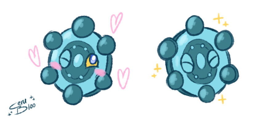 cerubloo - Bronzor Doodles