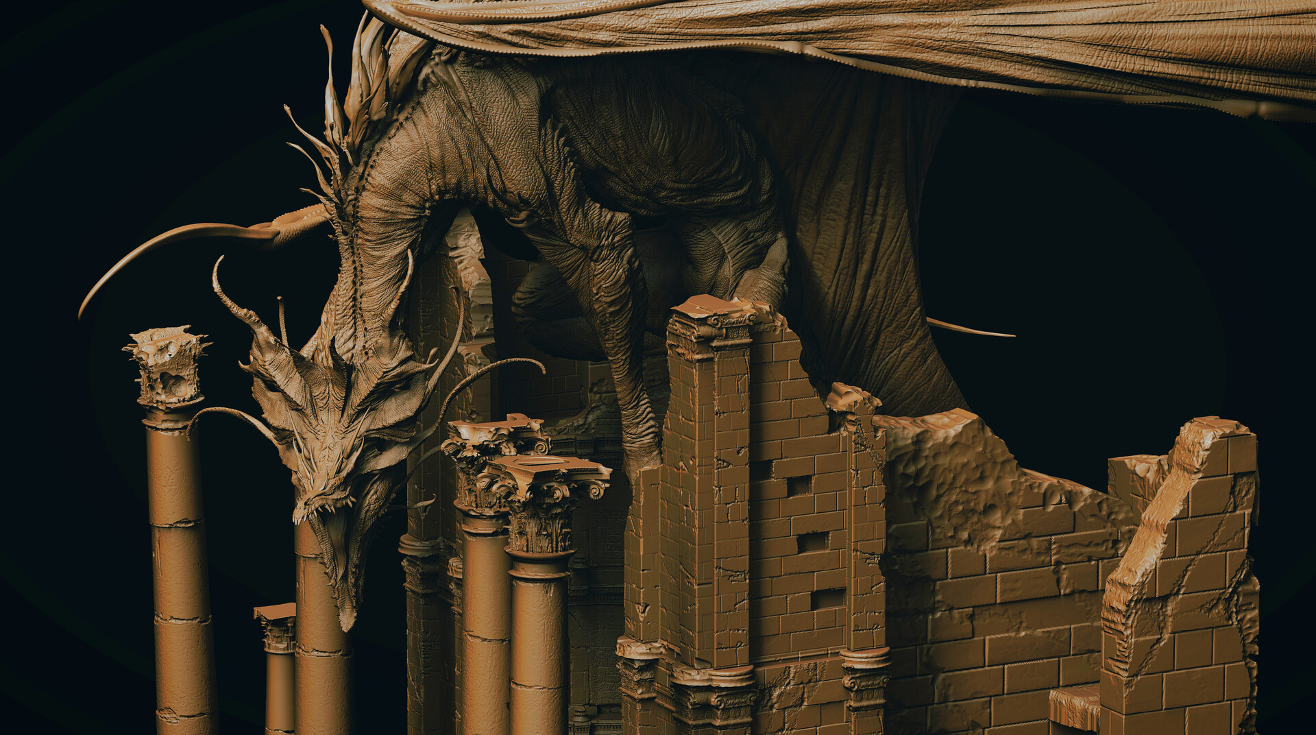 ArtStation - Old Dragon