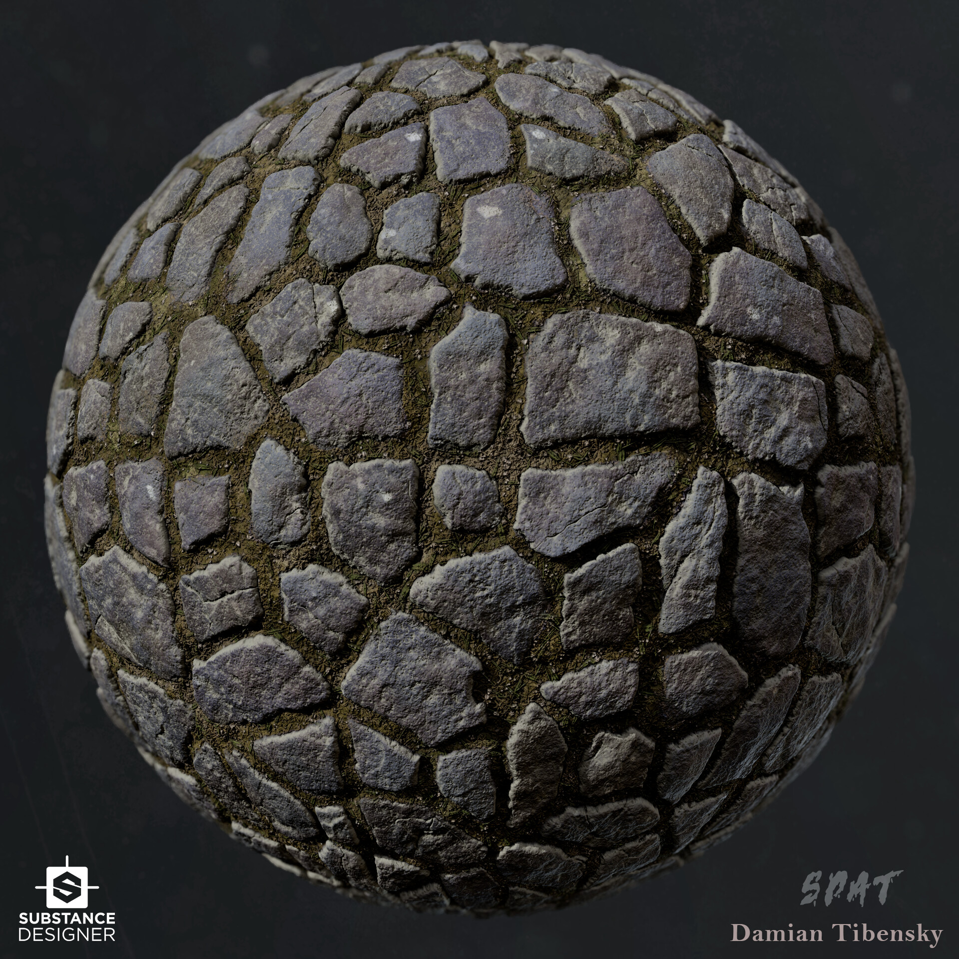 ArtStation - Medieval Cobblestone Path