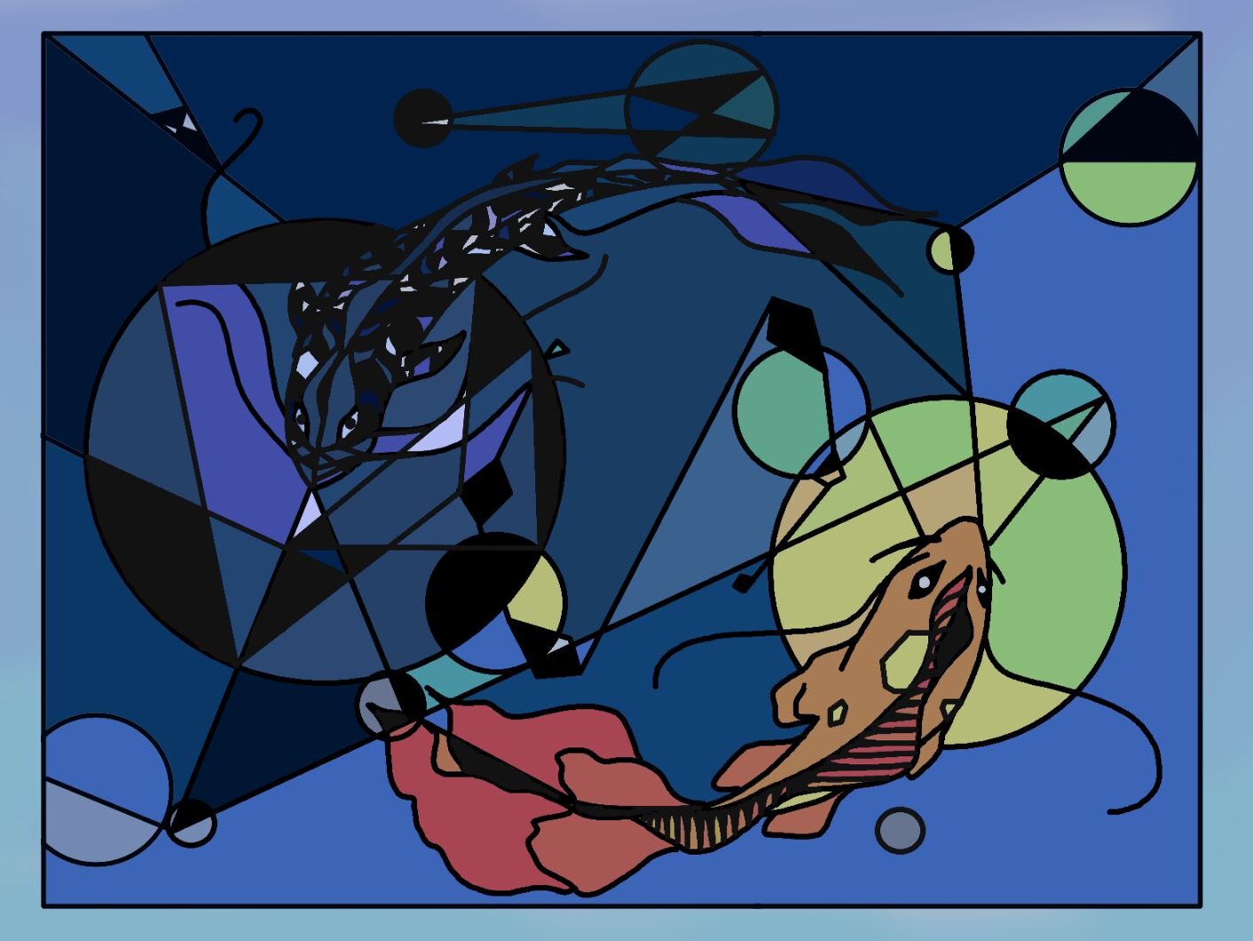 ArtStation - Geo Koi Fish project