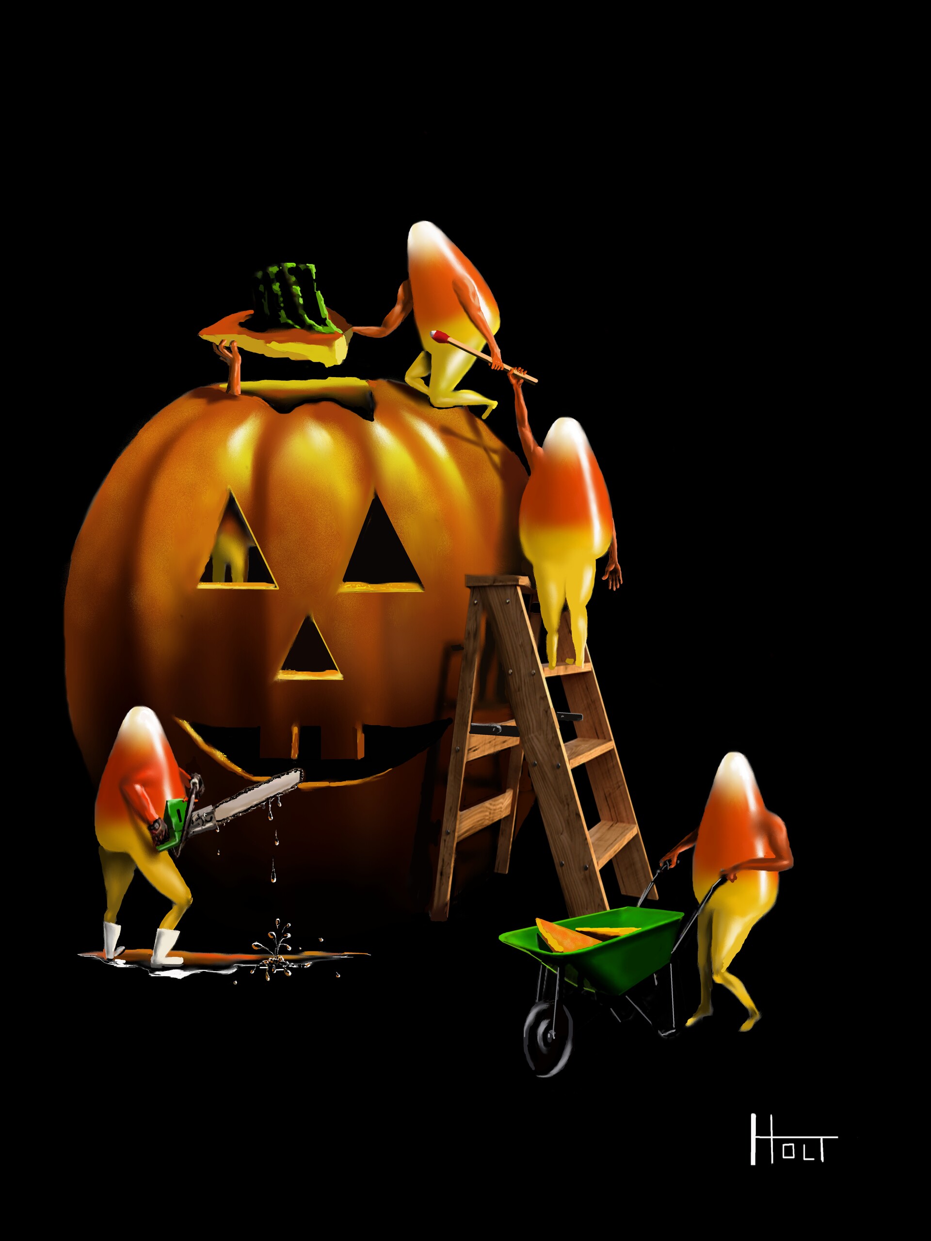 ArtStation - Candy Carving Crew