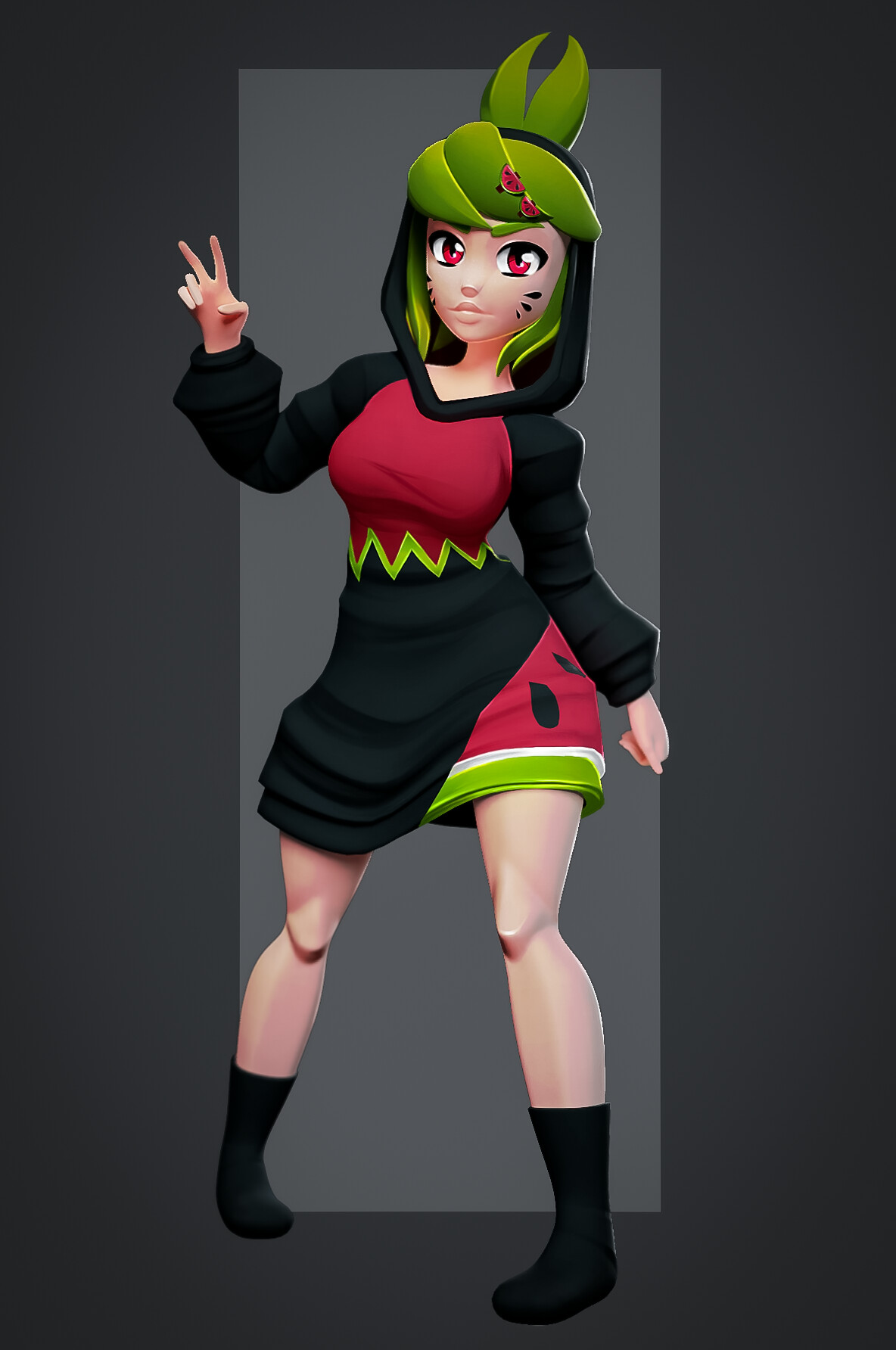 ArtStation - SMG4's Melony