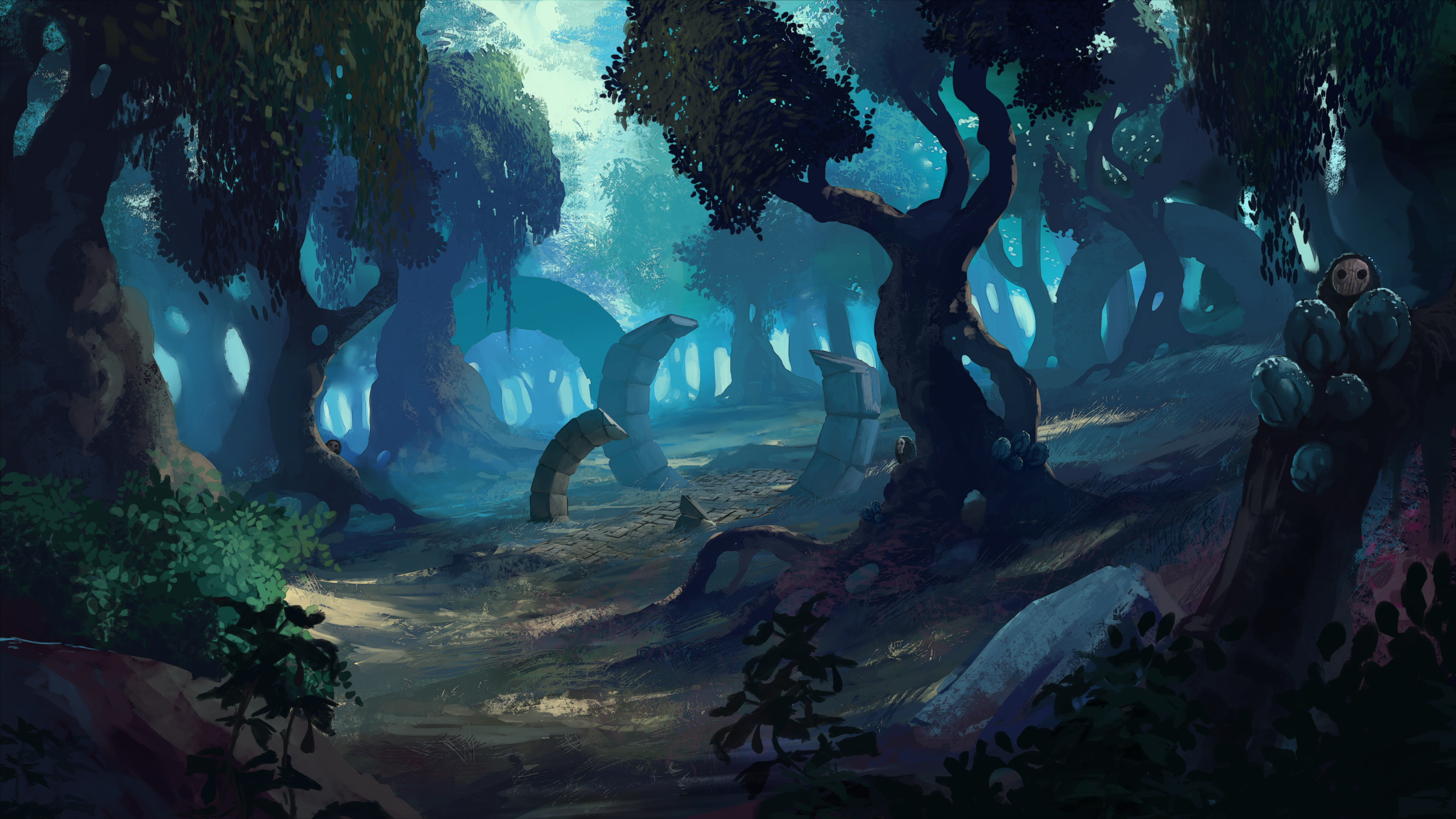 Concept Art Landscape Forest