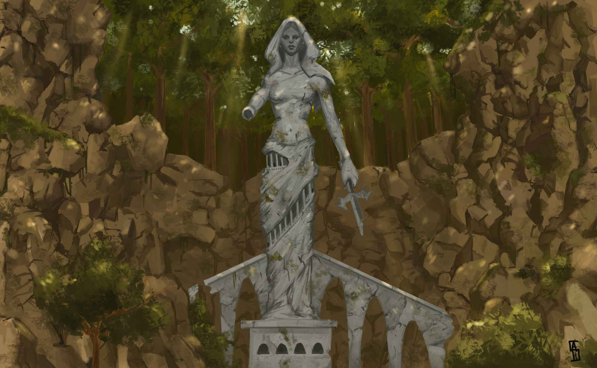 ArtStation - Forest of the Protector