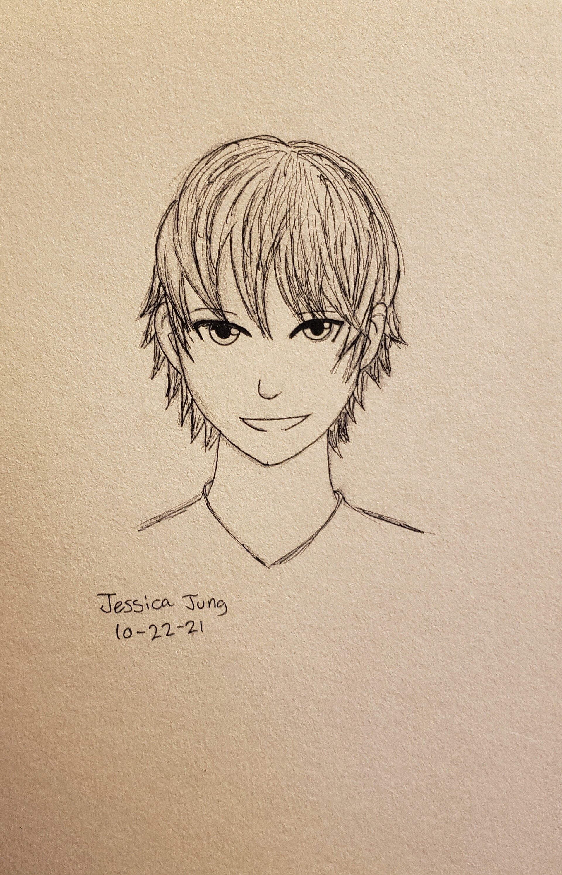 ArtStation - Inktober 2021 Day 22 (Anime Girl)