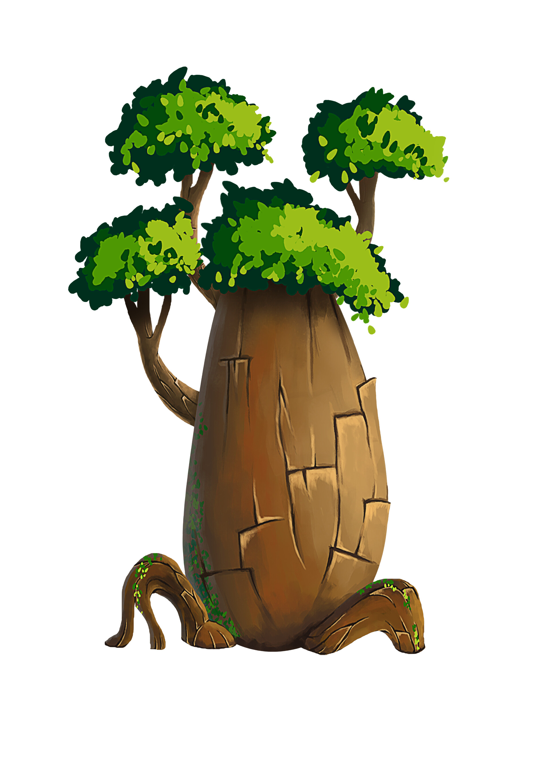 ArtStation - bold tree