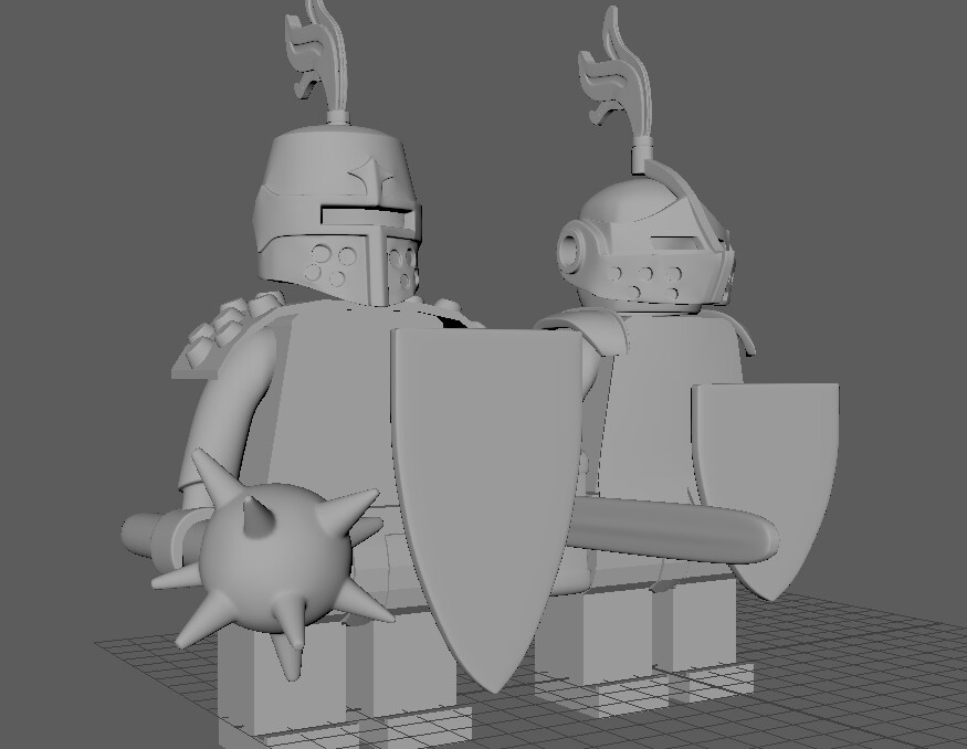 ArtStation - Lego Knights
