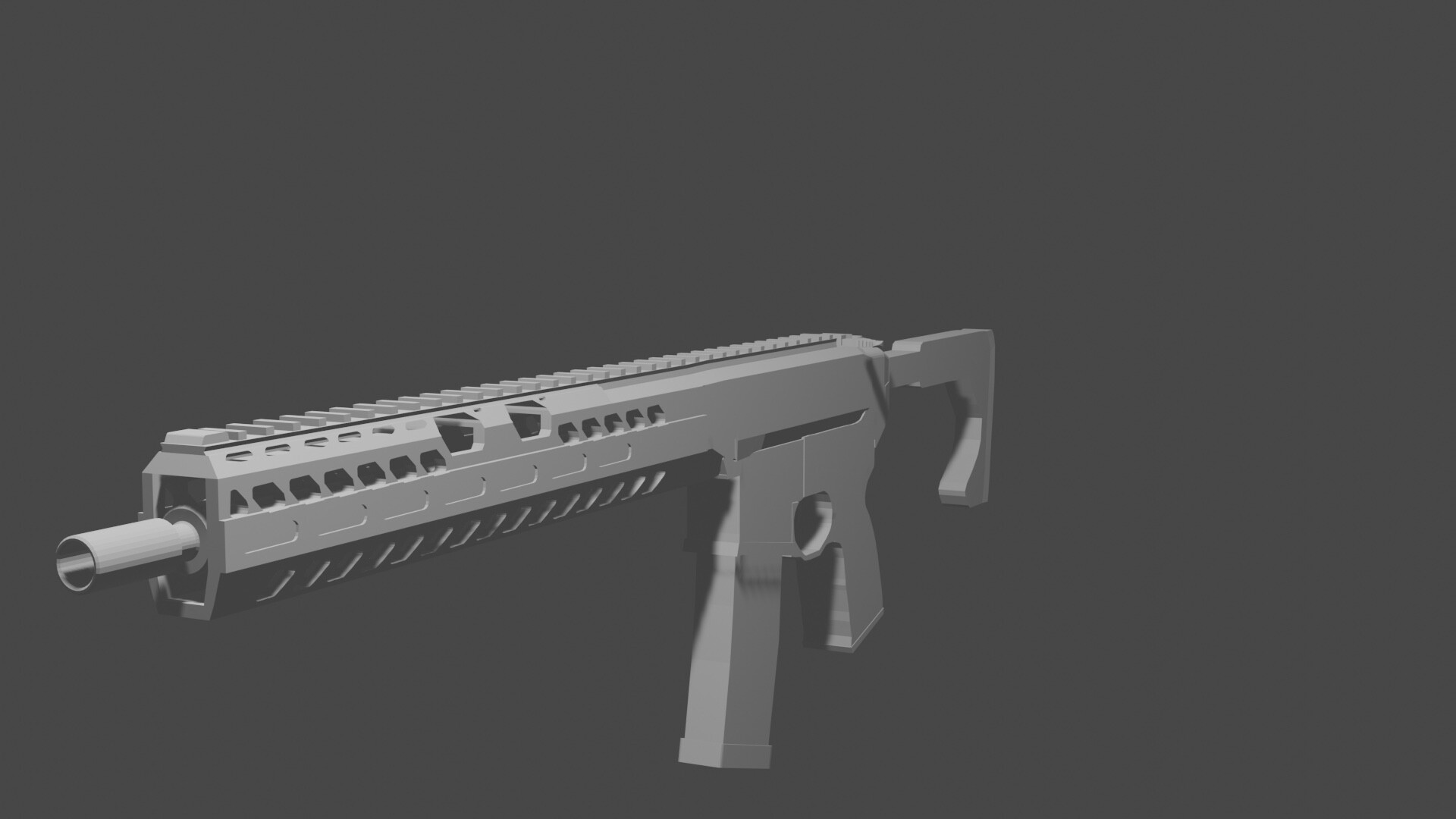 ArtStation - Another update with n that MCX rifle