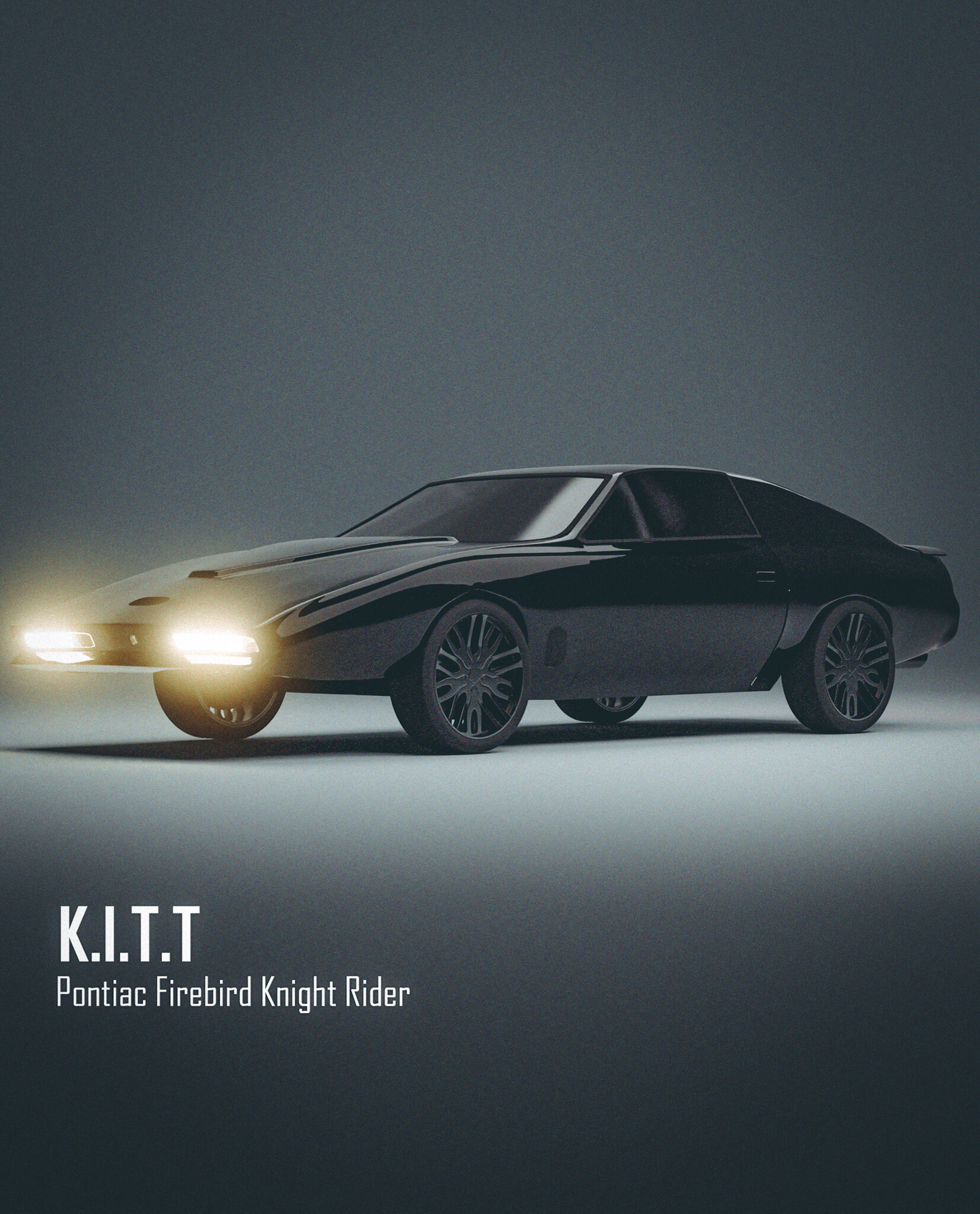 ArtStation - K.I.T.T Car Model