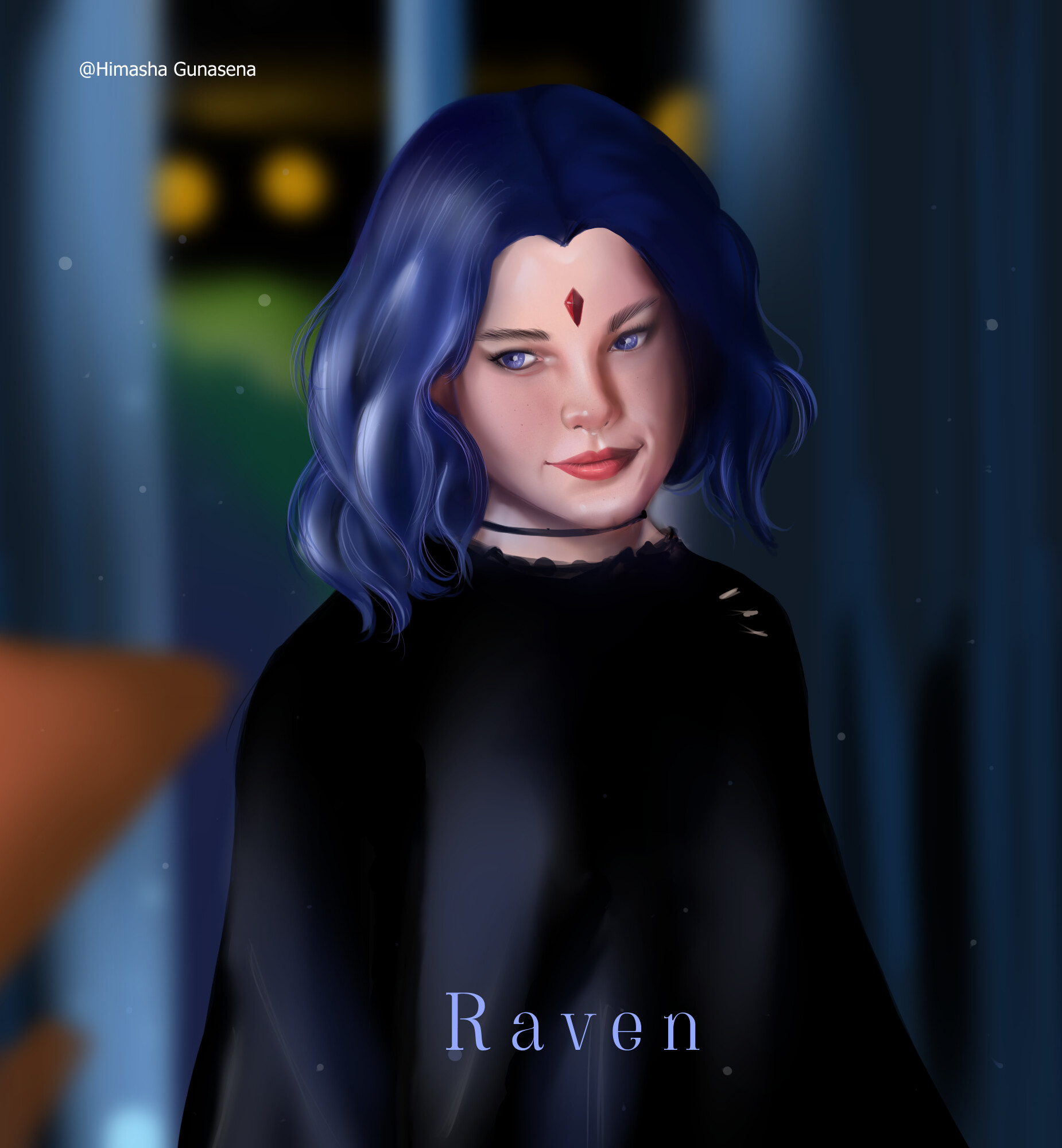 ArtStation - Raven in titans
