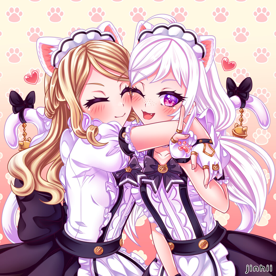 ArtStation - Cat Maids