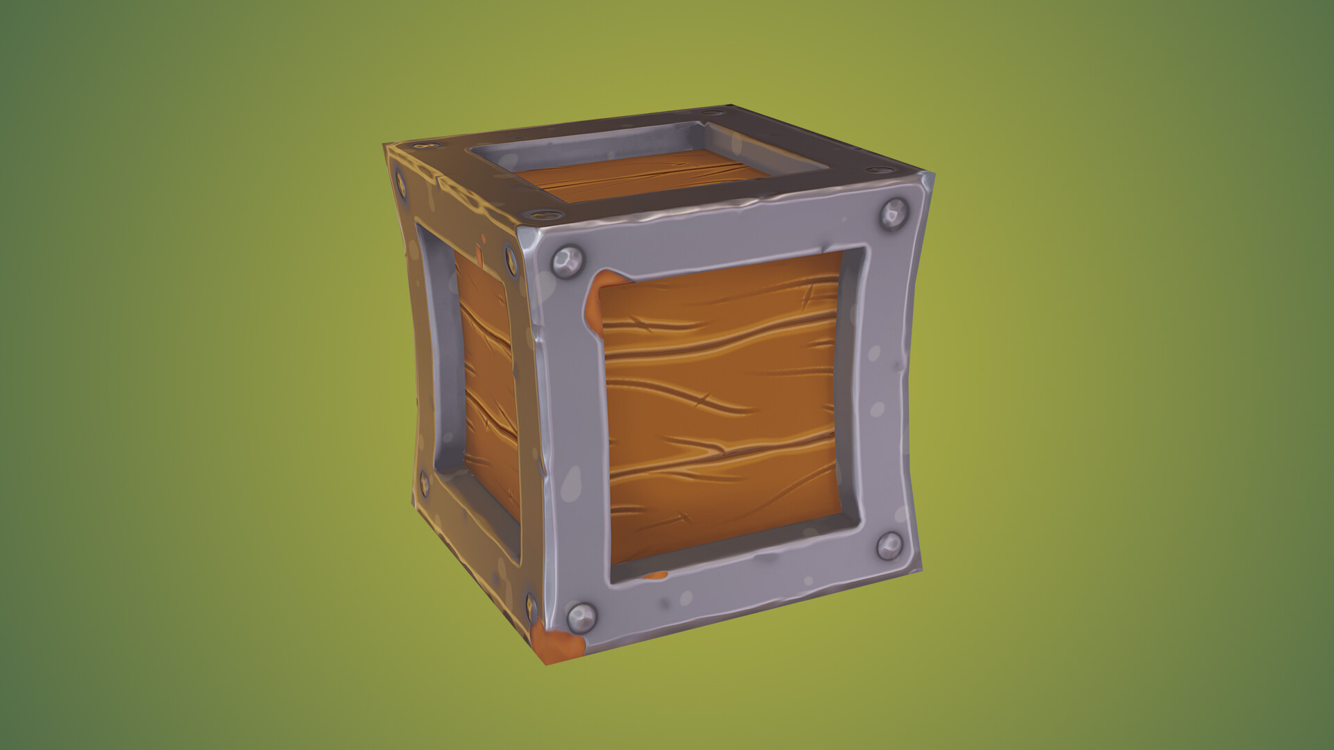 ArtStation - Stylized Crate