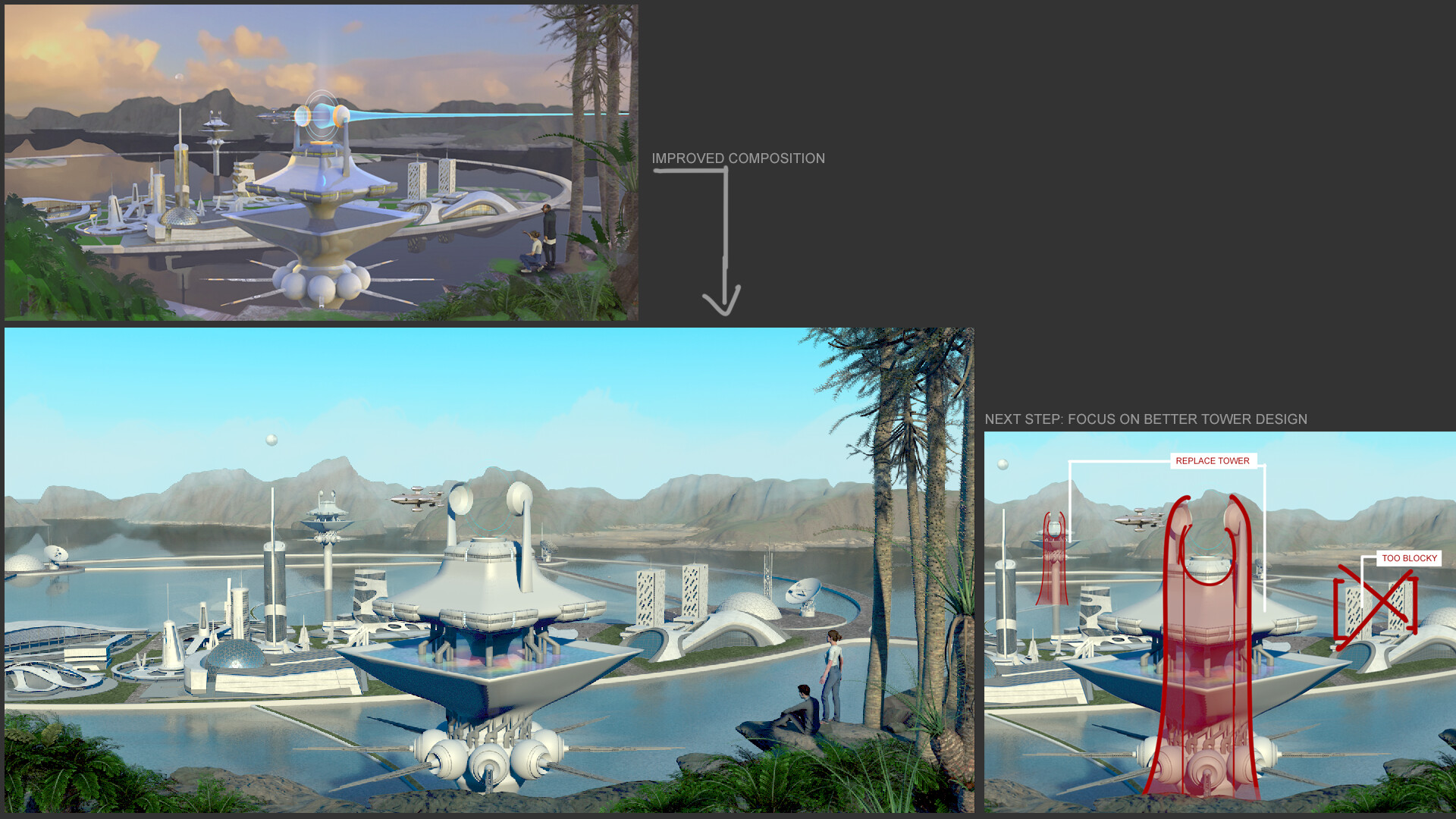 ArtStation - Return To Spaceport WIP