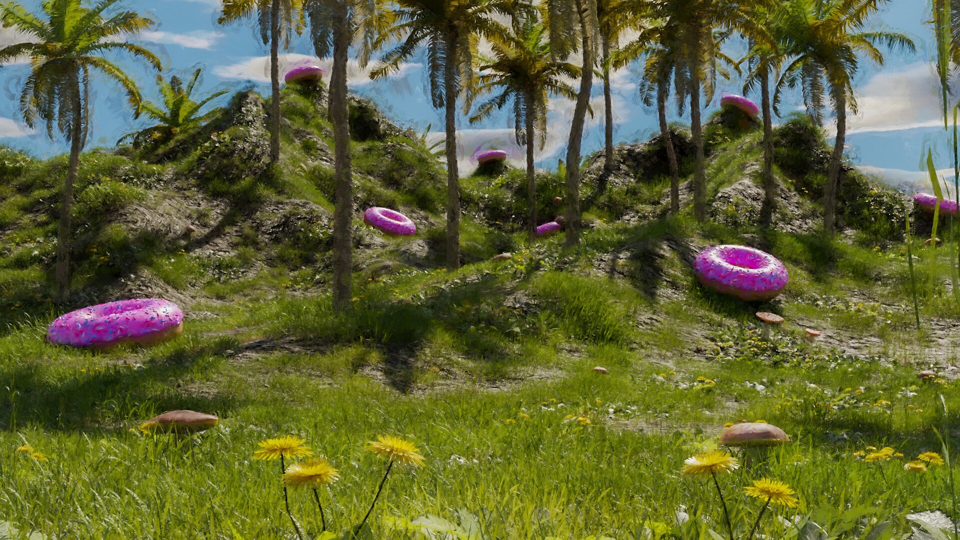 ArtStation - Donut Land