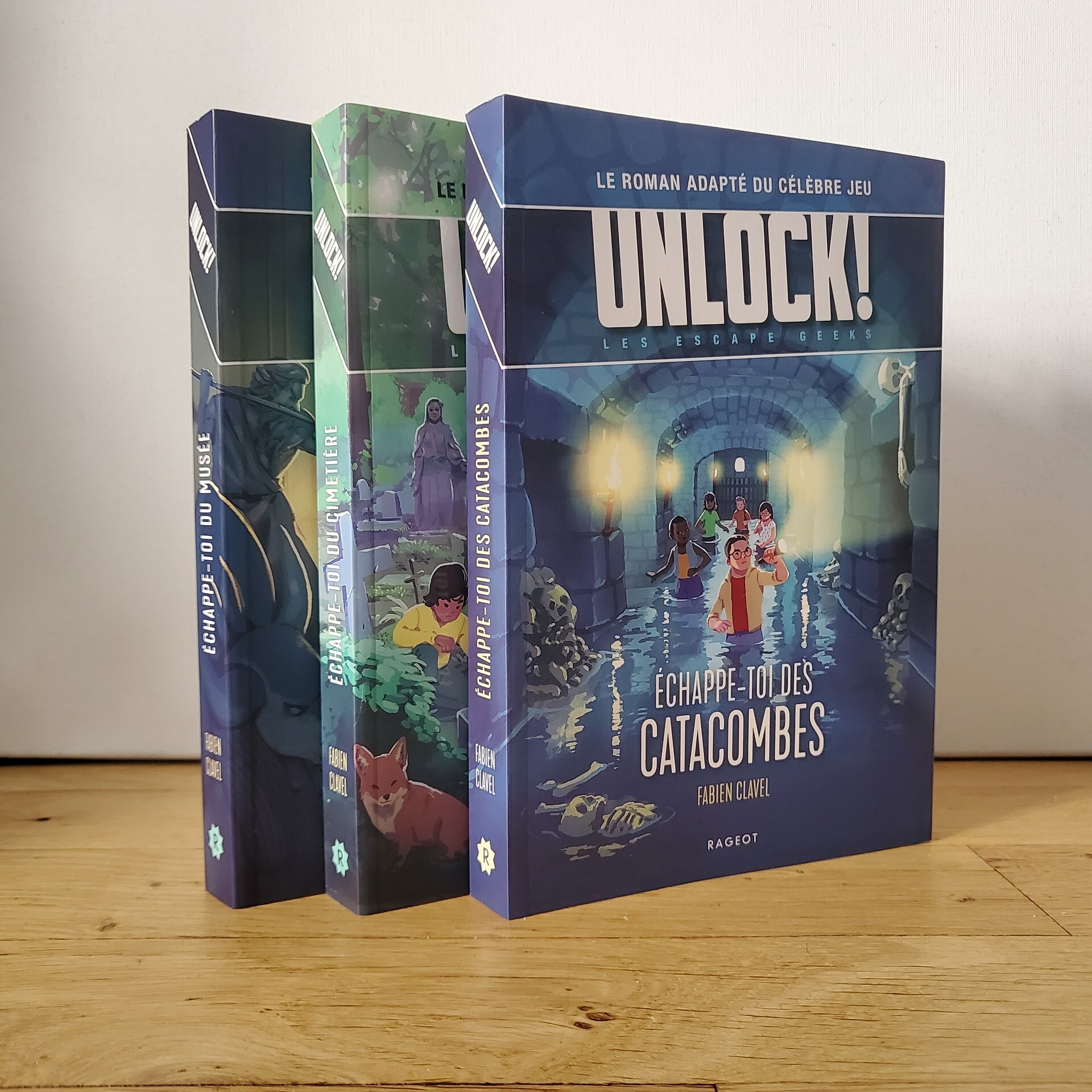 Han Gilbert Portfolio - "Unlock!" book covers
