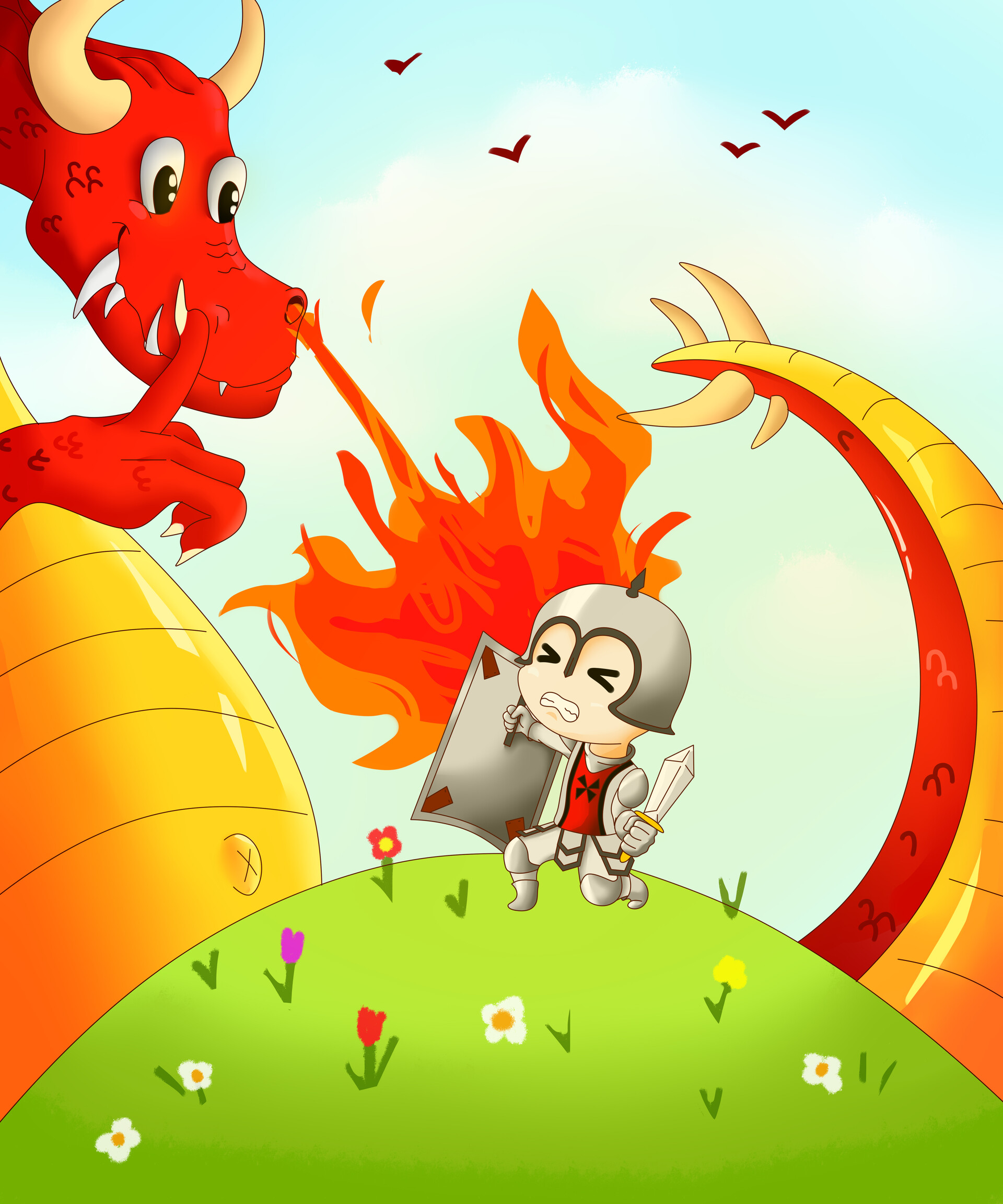 ArtStation - 2D Animated Character