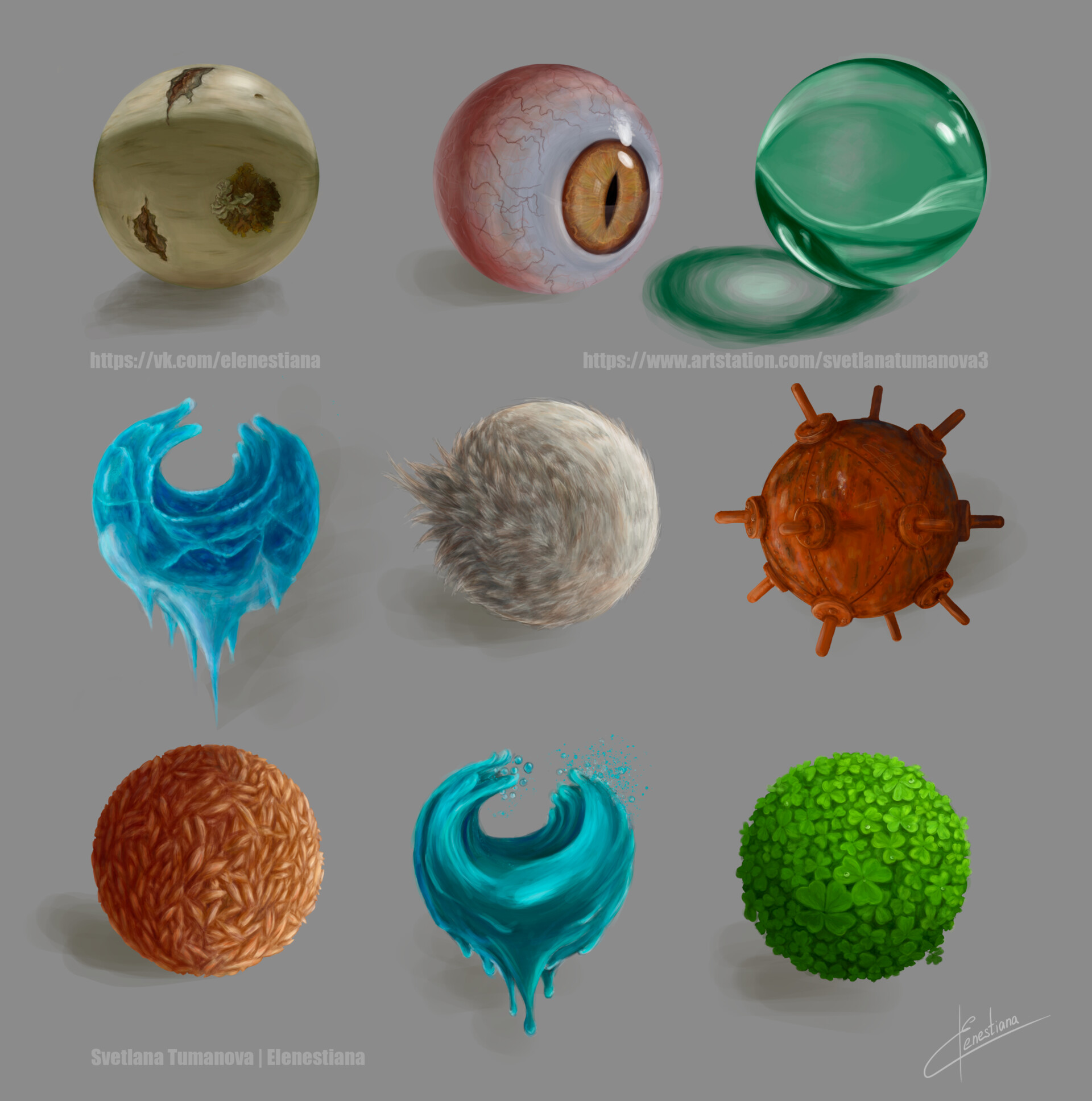 ArtStation - Materials texture