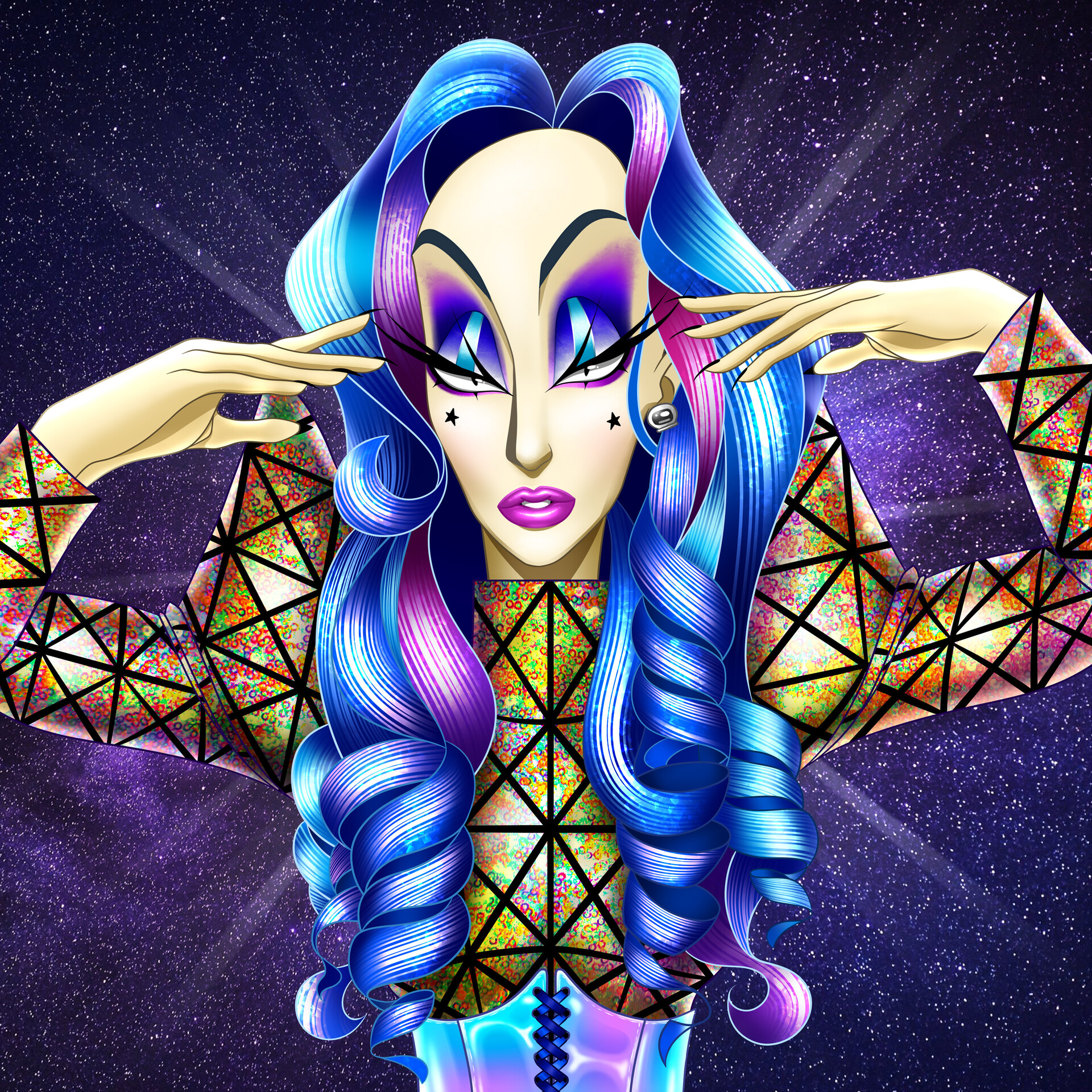 ArtStation - DragPortrait #005