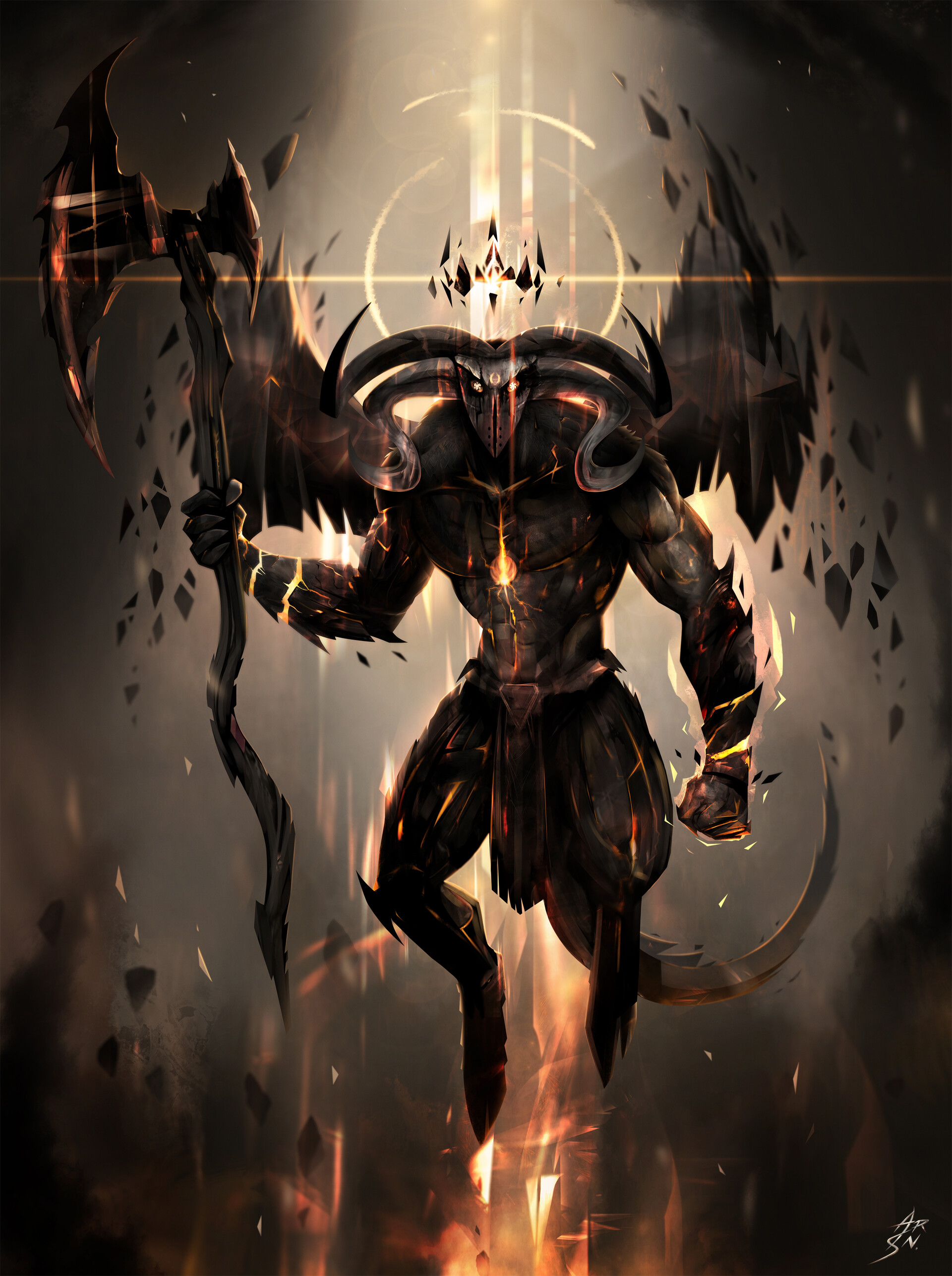 ArtStation - 𝔇𝔢𝔪𝔬𝔫 𝔬𝔣 𝔏𝔞𝔳𝔞