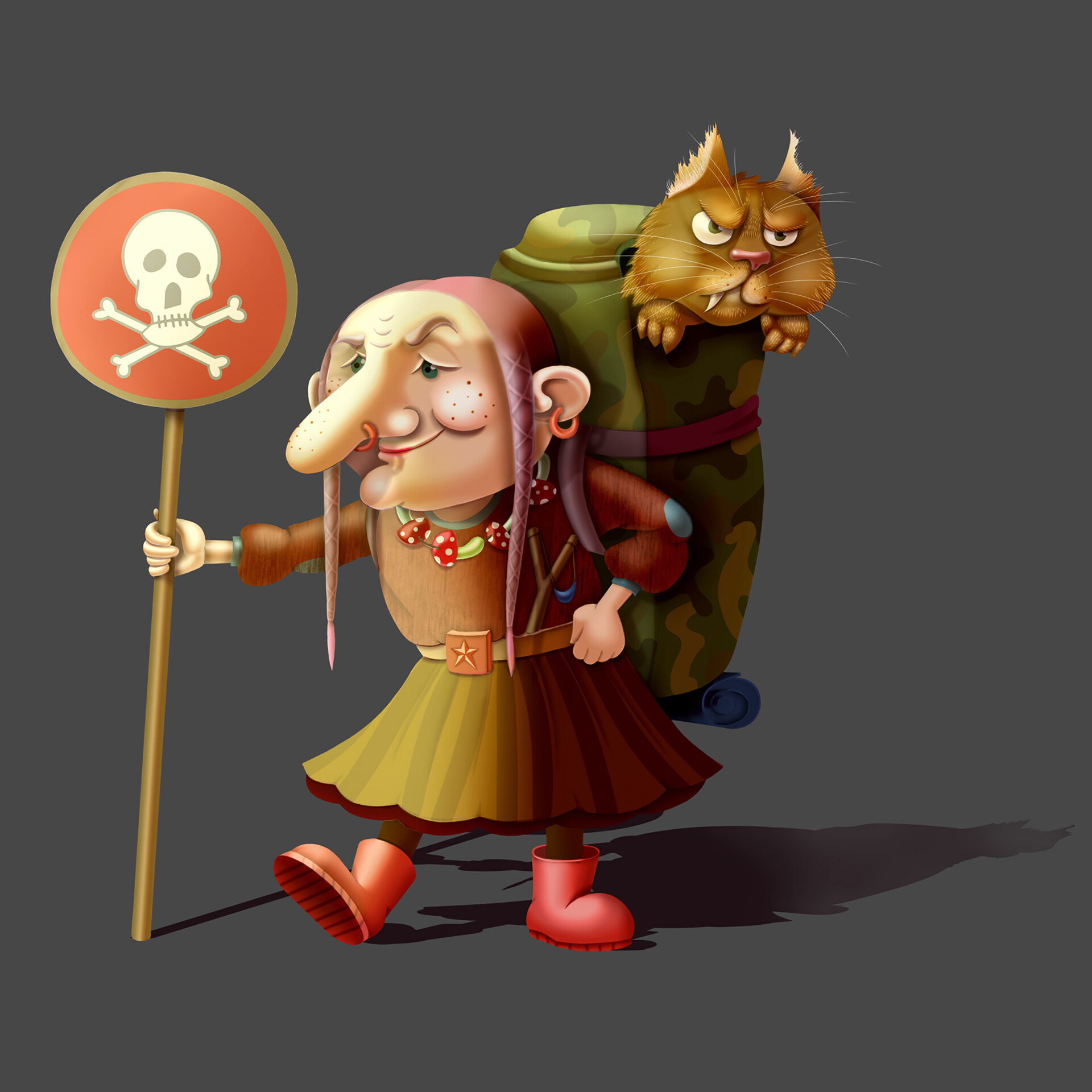 ArtStation - Character Baba Yaga