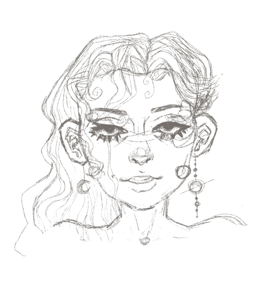 ArtStation - Bust Sketch 1