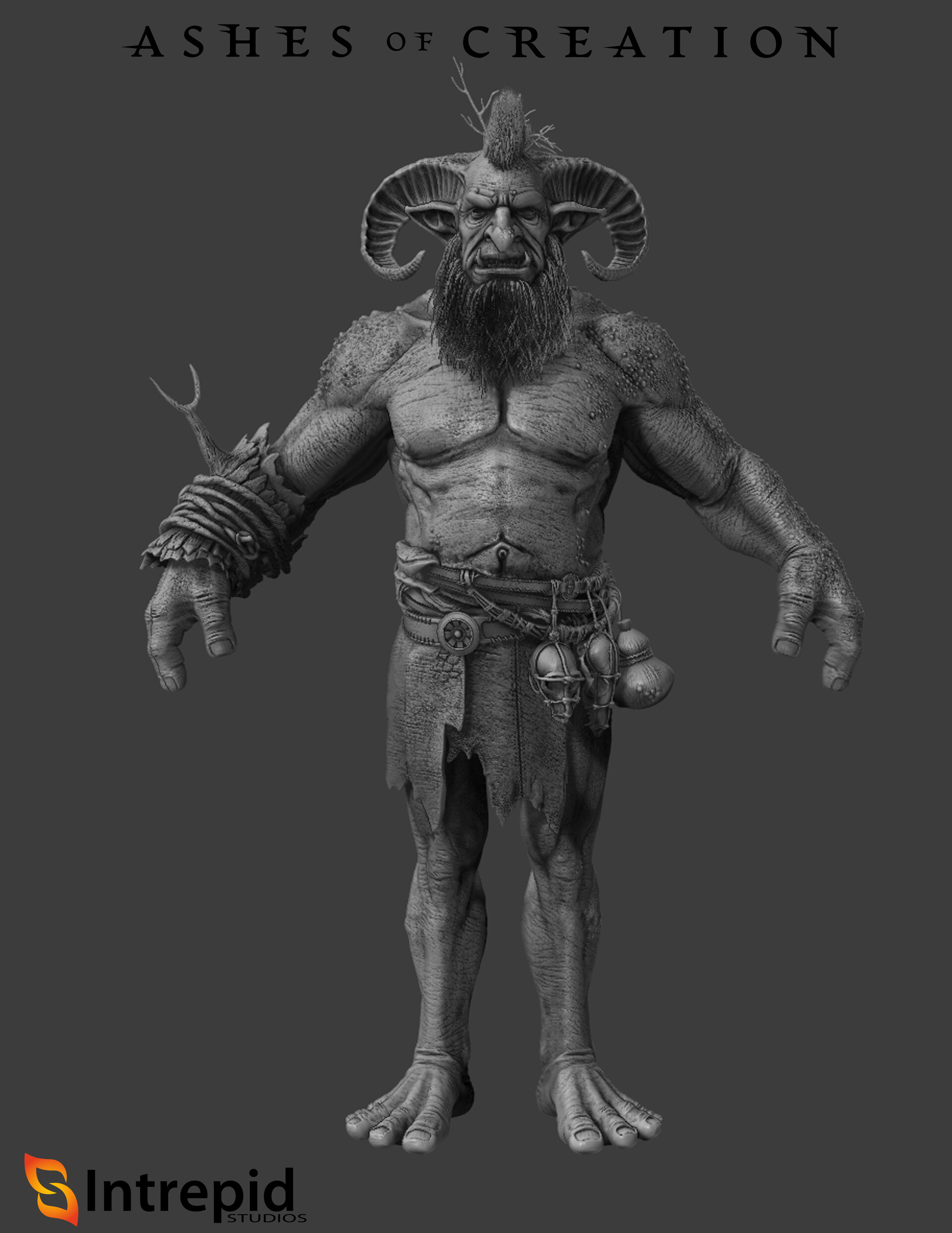 ArtStation - Forest Troll NPC