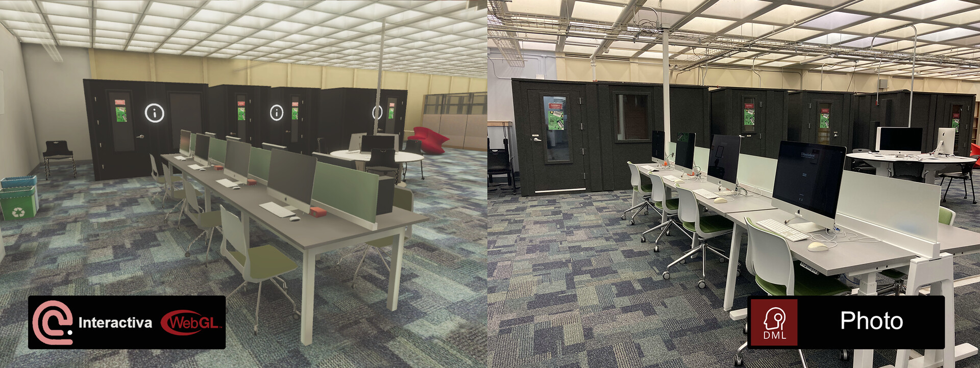 Interactiva Studios - 2021 UMass Amherst Digital Media Lab Virtual Tour