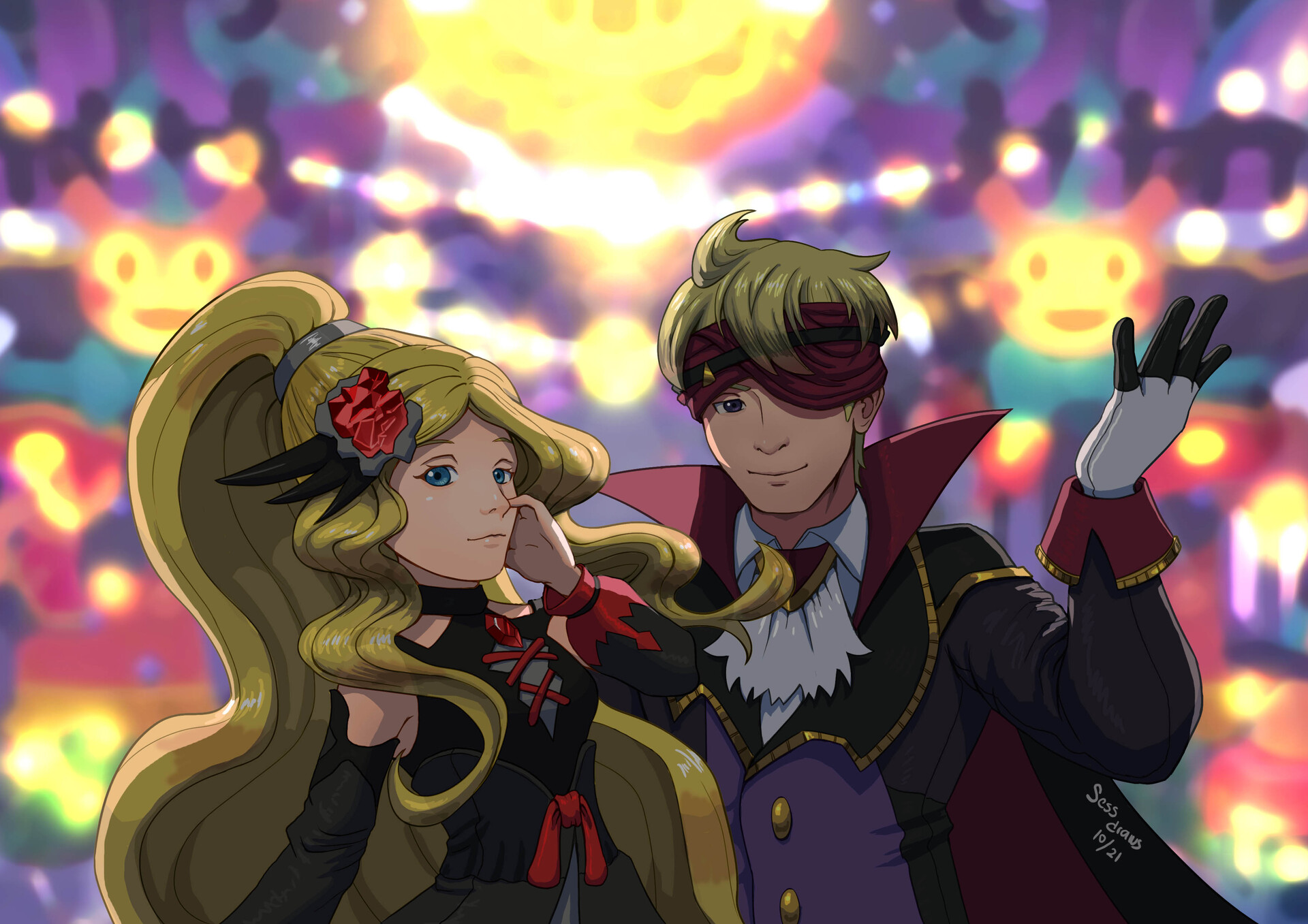 ArtStation - Fan Art Illustration: Pokemon Masters