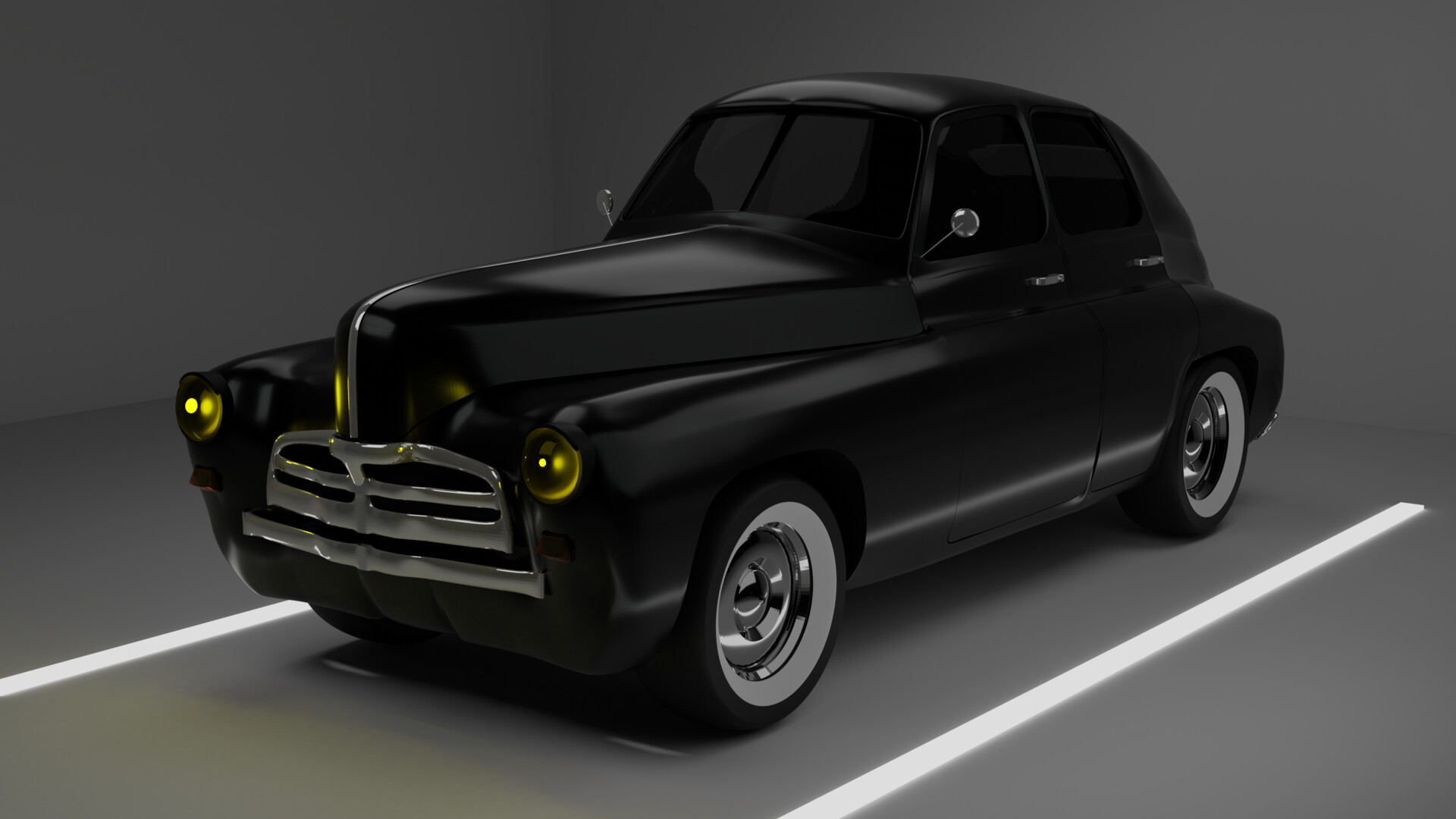 ArtStation - Gaz M20 Pobeda