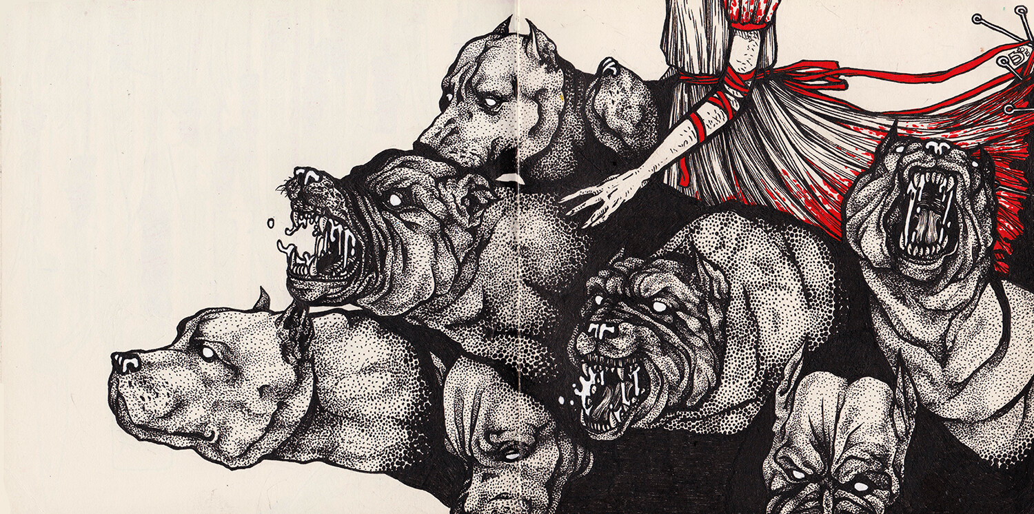 ArtStation - a pack of blind rabid dogs