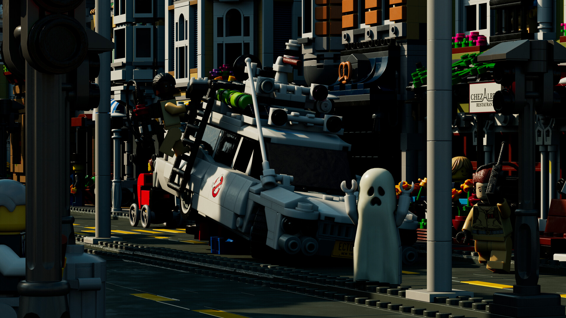 Conrad Moody - GhostBusters Lego scene