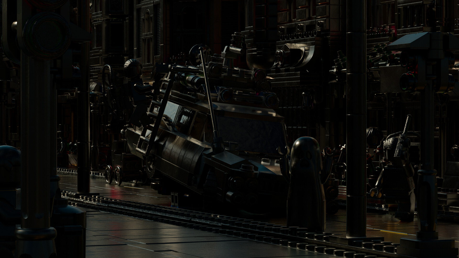 Conrad Moody - GhostBusters Lego scene