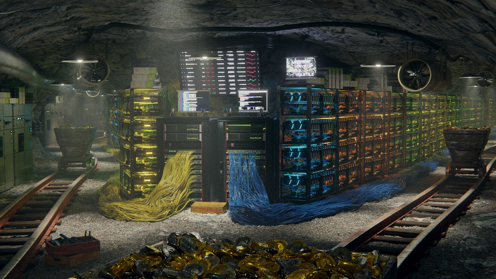 ArtStation - crypto mine