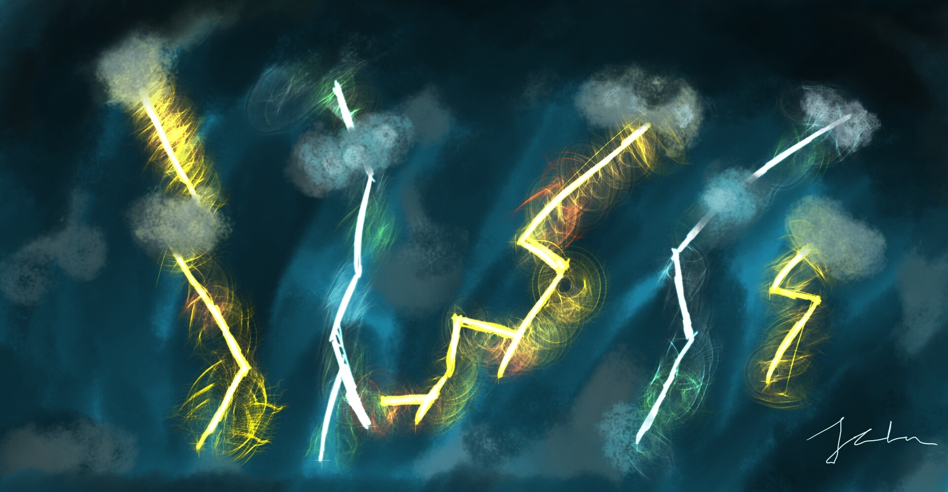 ArtStation - Thunderstorm