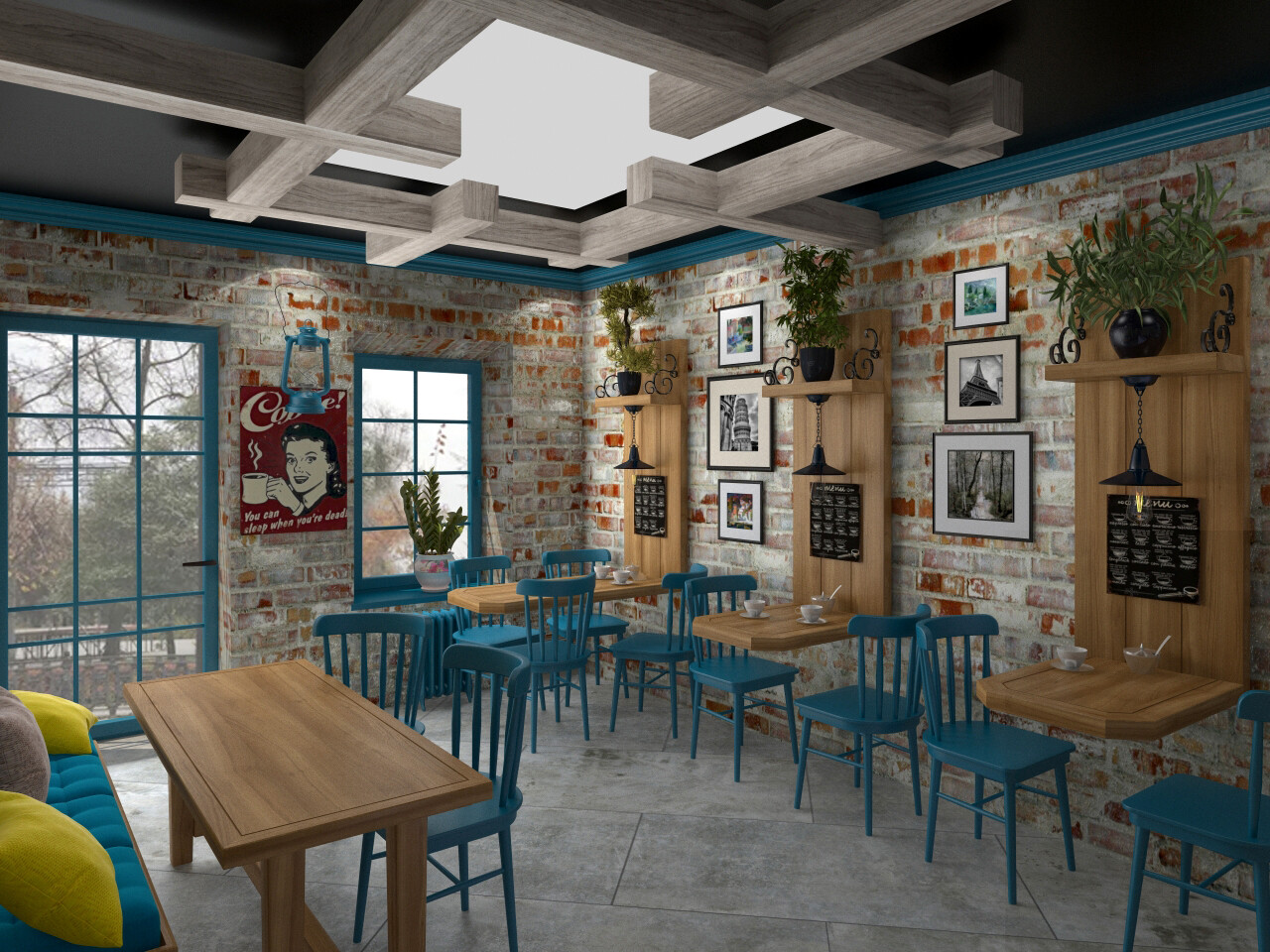 ArtStation - Small cafe