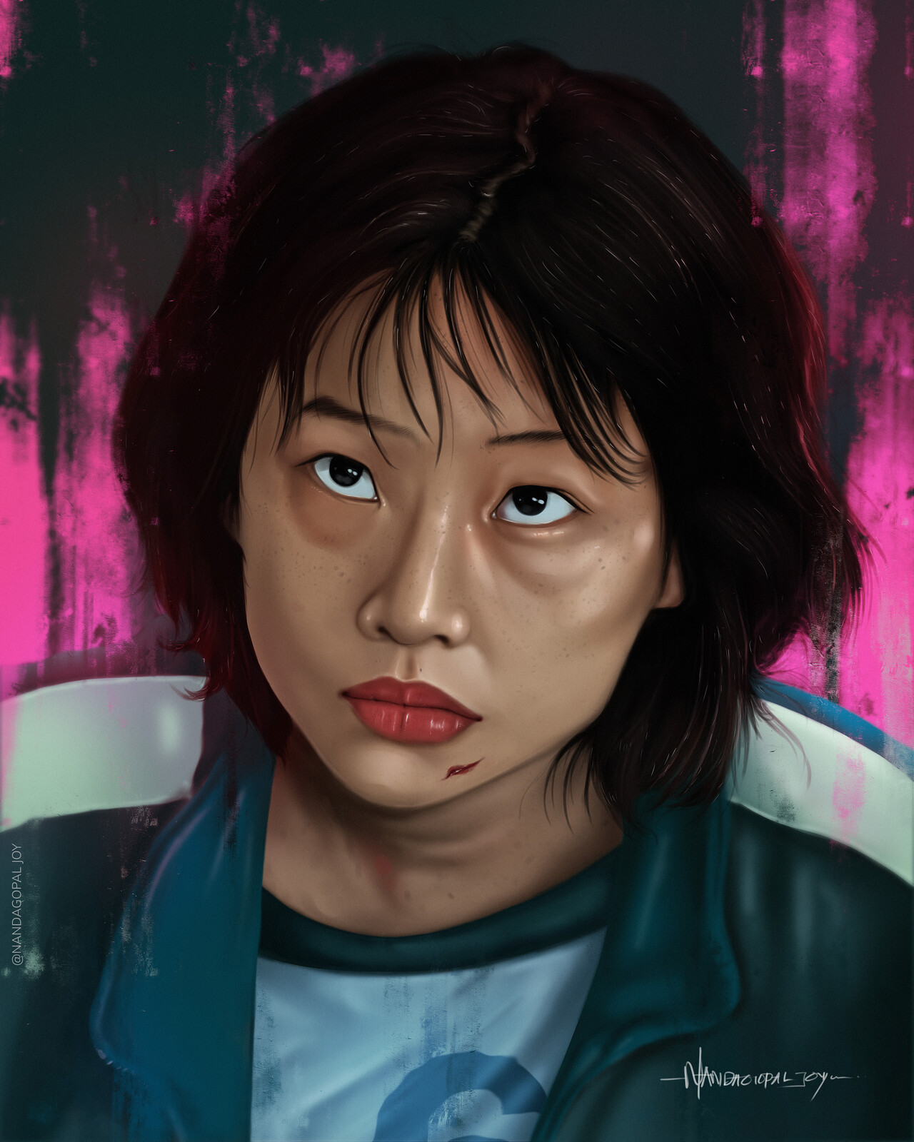 Nandagopal Joy - Squid Game Fan art