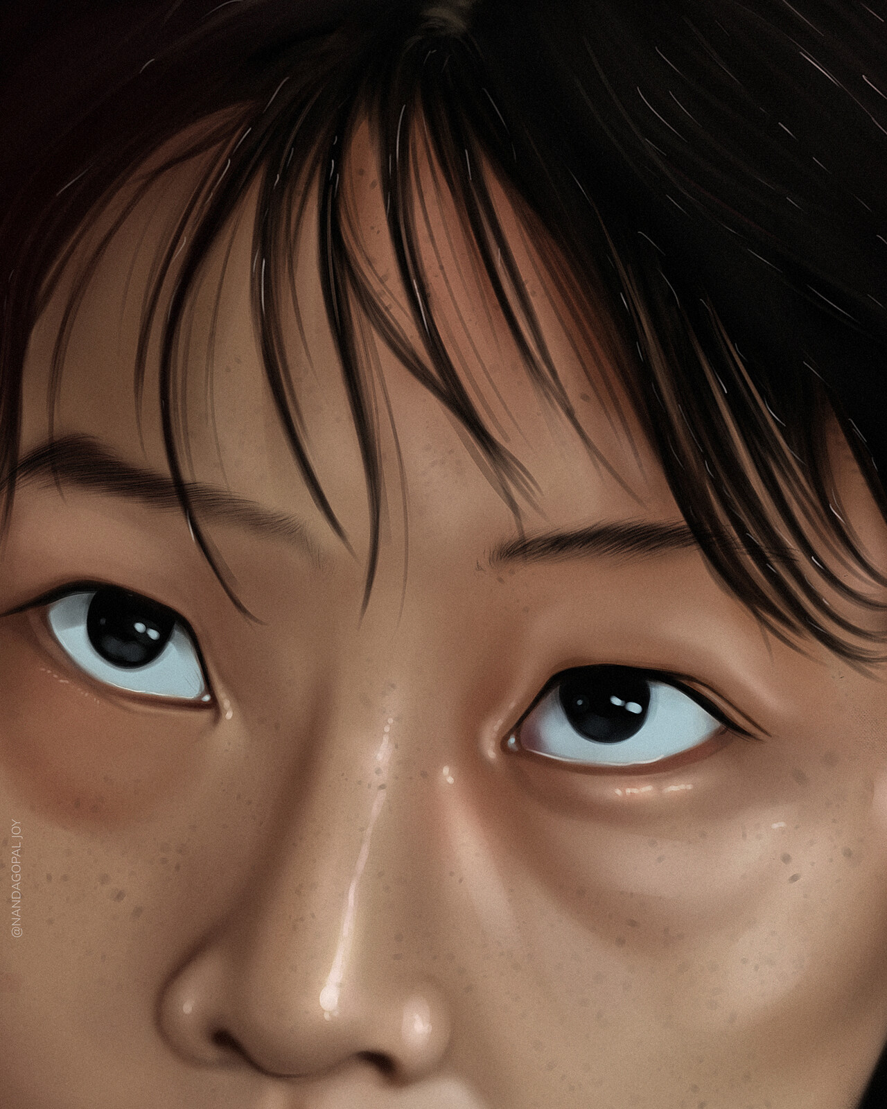 Nandagopal Joy - Squid Game Fan art