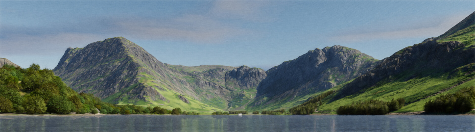 ArtStation - Even more Buttermere - WIP