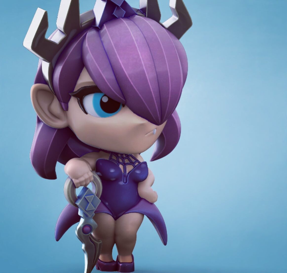 ArtStation - Fun Capsule Chibi figure color and material design in ...