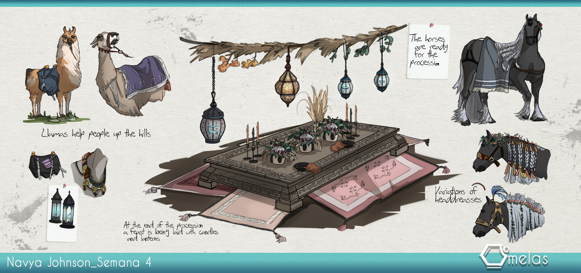 ArtStation - Sights at the festival