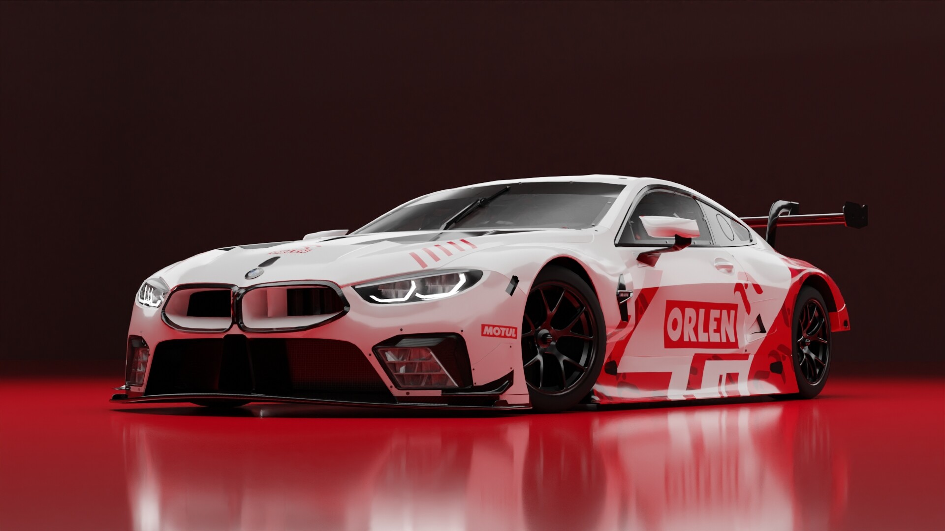 ArtStation - BMW M8 GTE ORLEN livery